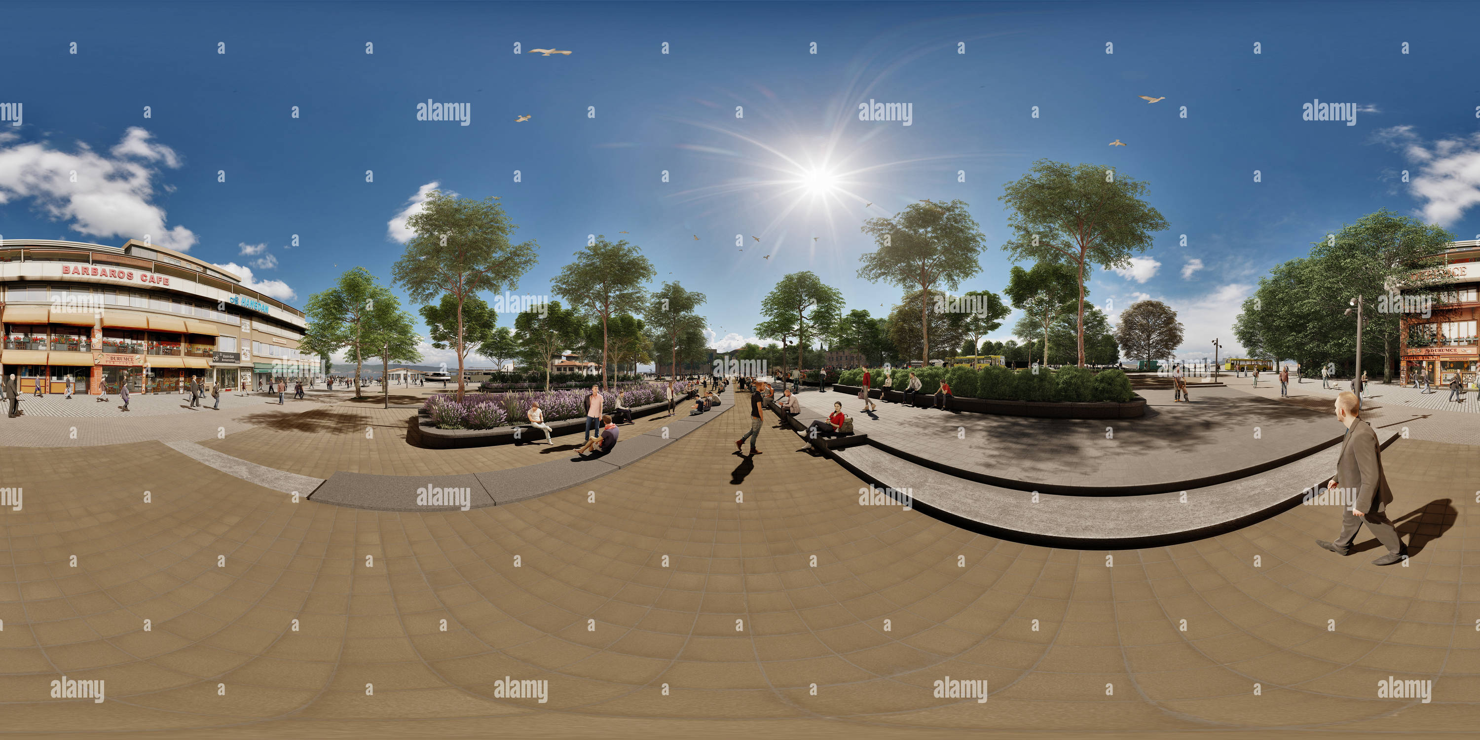 360° view of Beşiktaş Meydan - 4 - Alamy