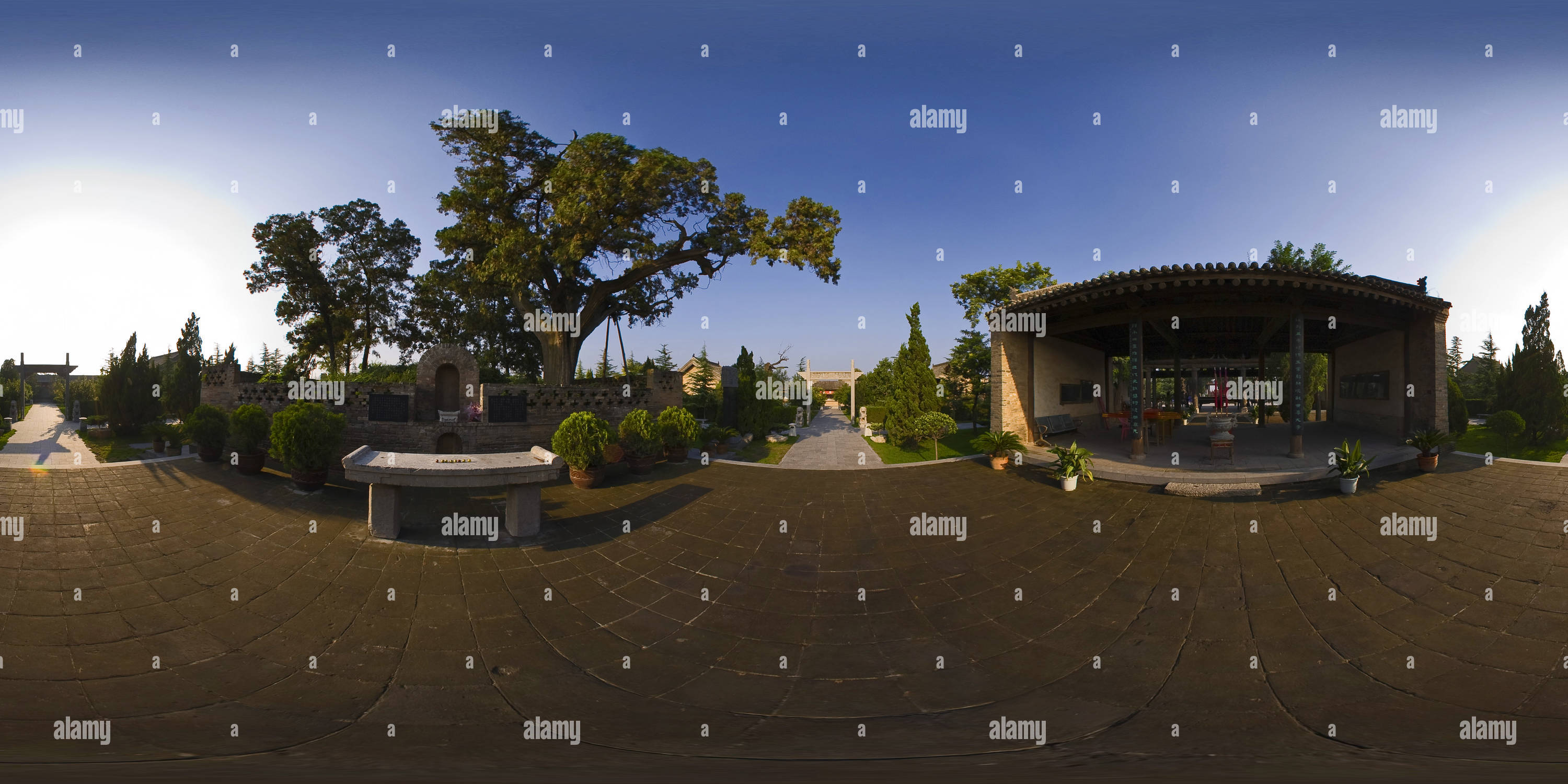 360° view of Yuncheng - Shundi mausoleum - Alamy