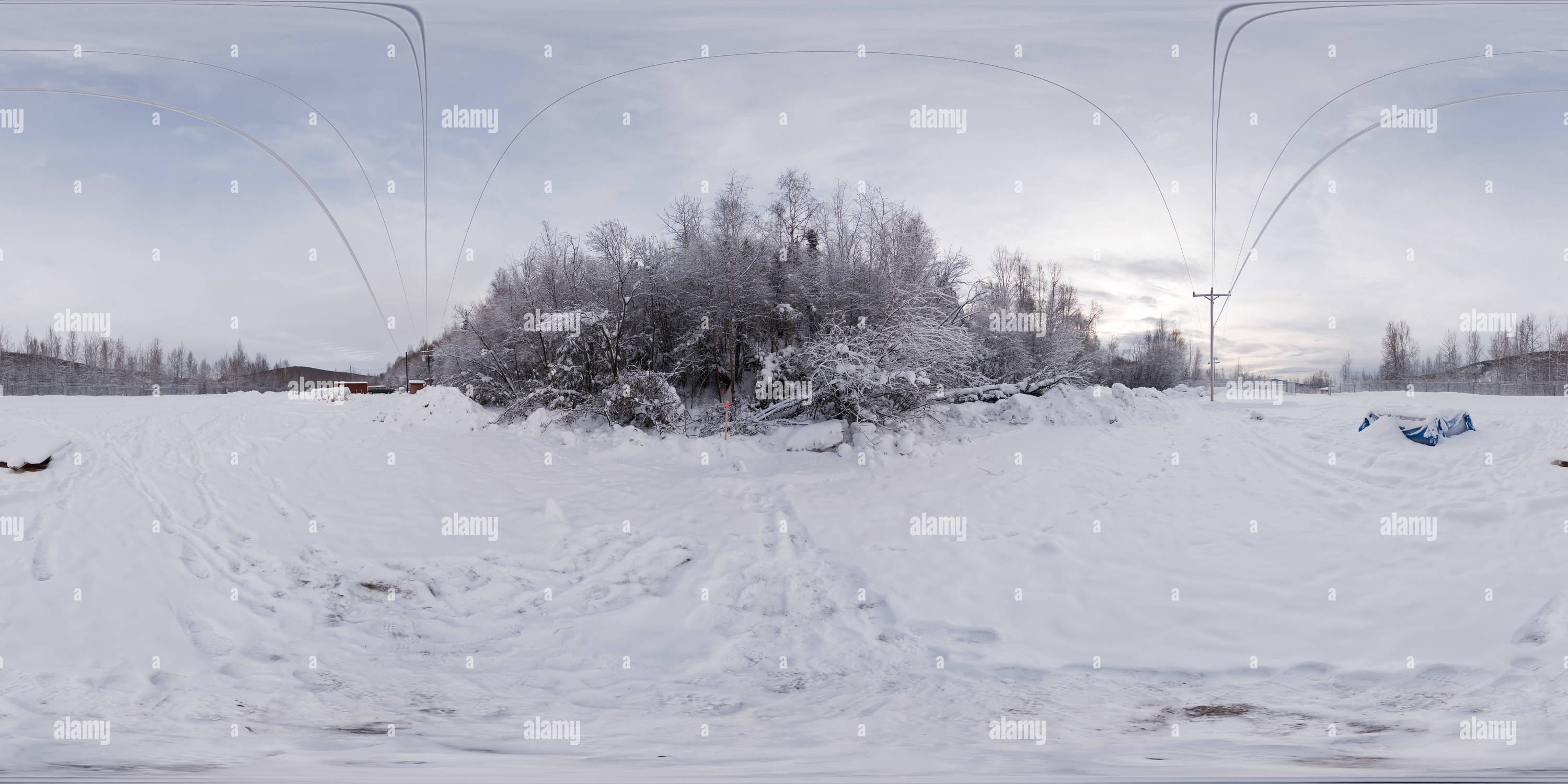 360° view of Fox Permafrost Tunnel Extension Before Drilling - Alamy