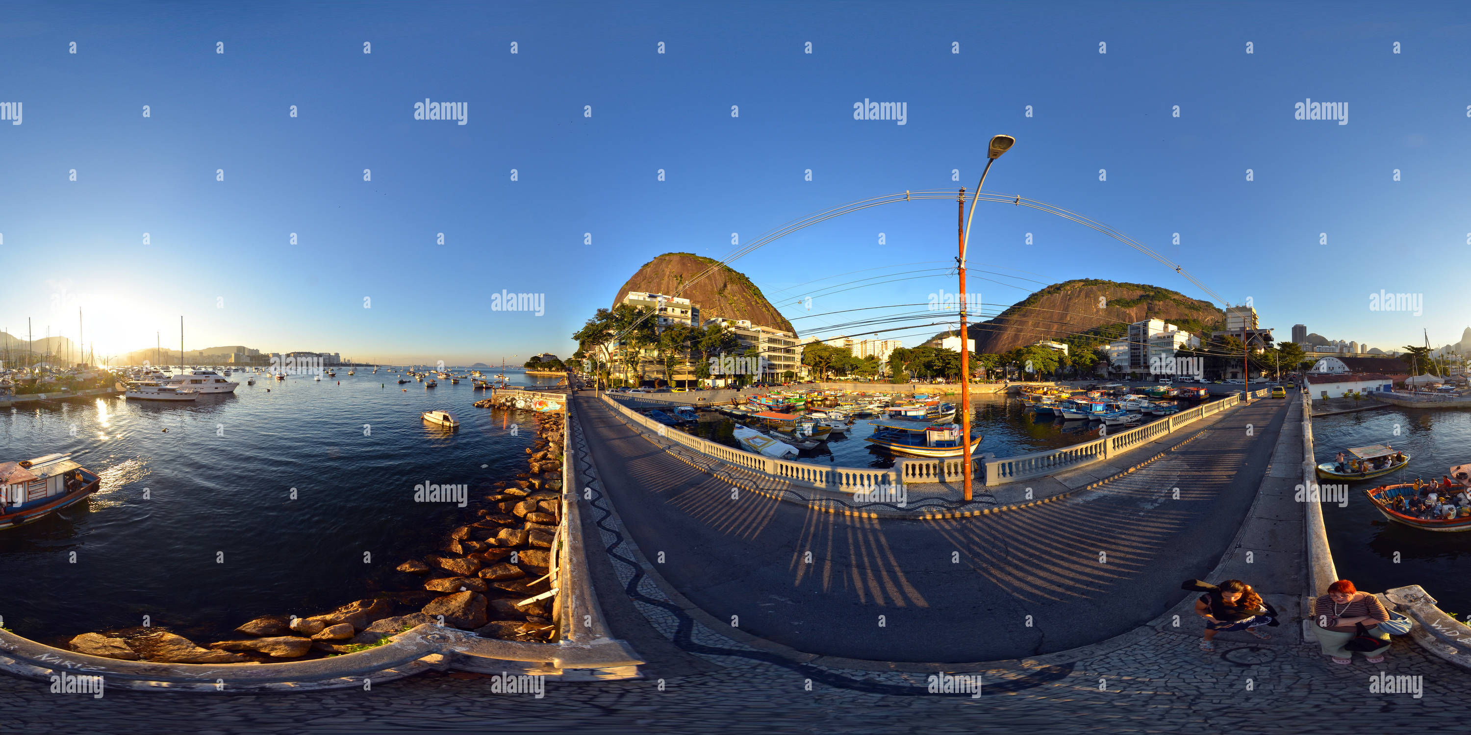 360° view of Fim de Tarde na Urca com direito a Cristo Redentor e Pão ...