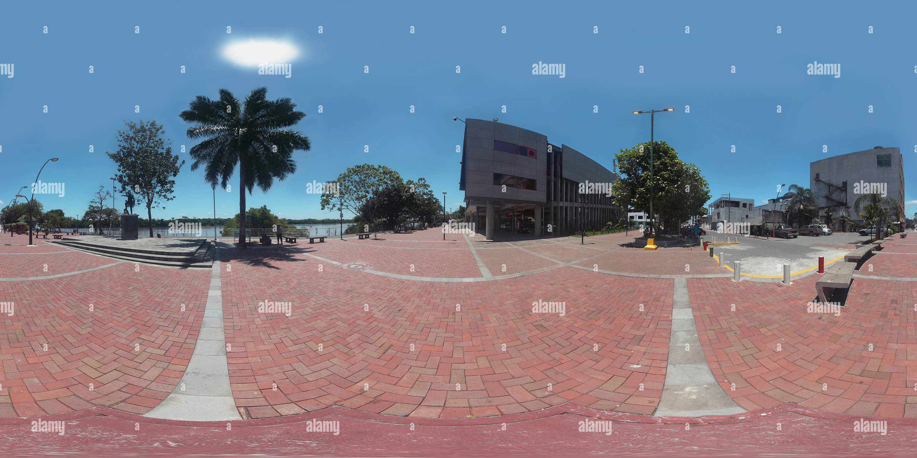 360° view of Archaeological Museum and Cultural Centre of Orellana - Alamy