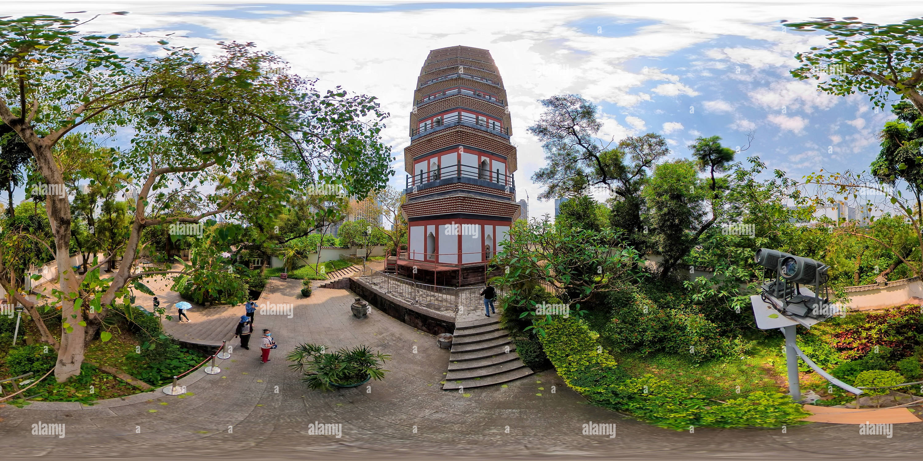 360° view of Pazhou tower 琶洲塔 - Alamy