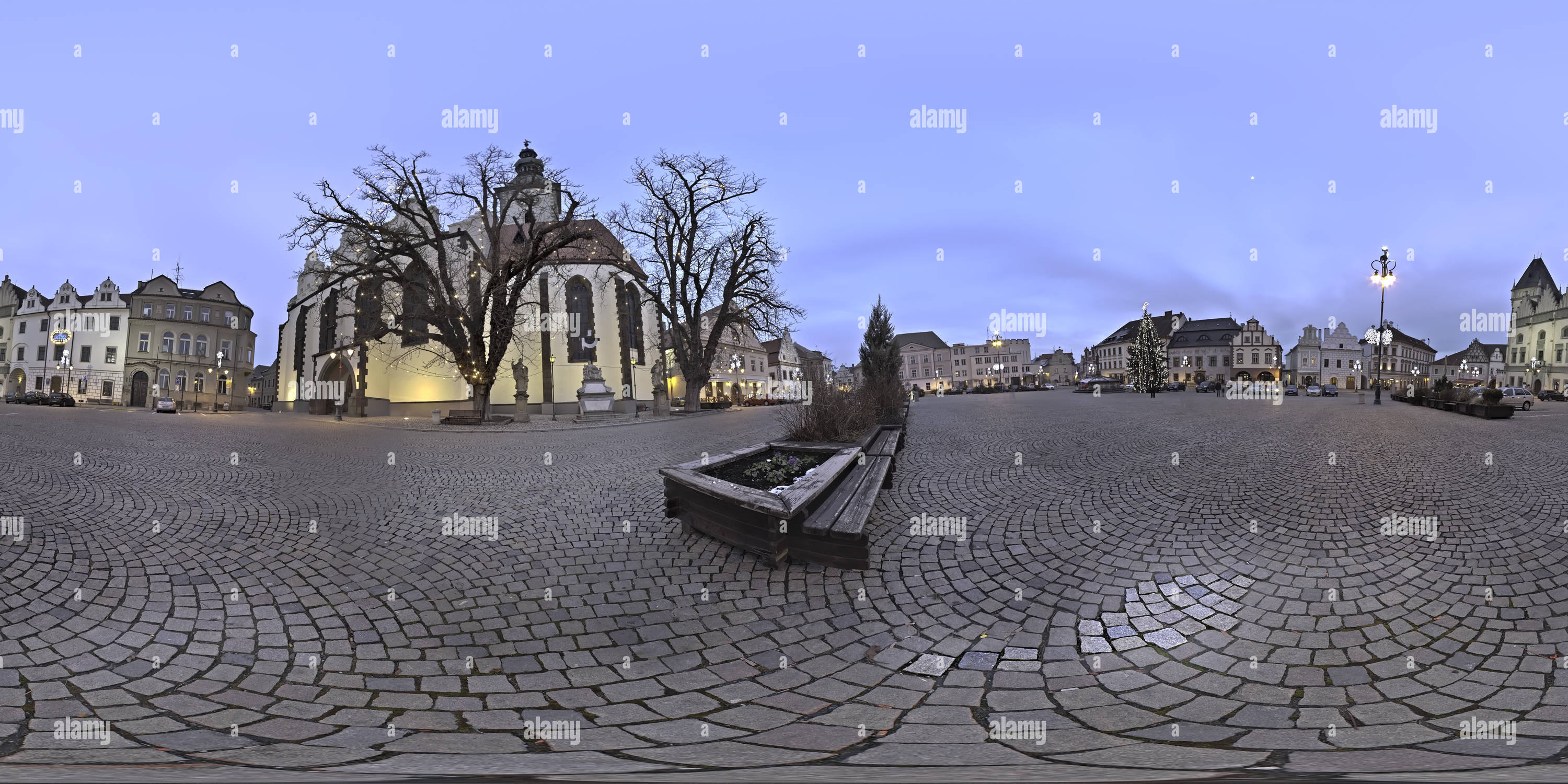 360° view of The Dean Church of Lord‘s Conversion on Mount Tabor - Alamy