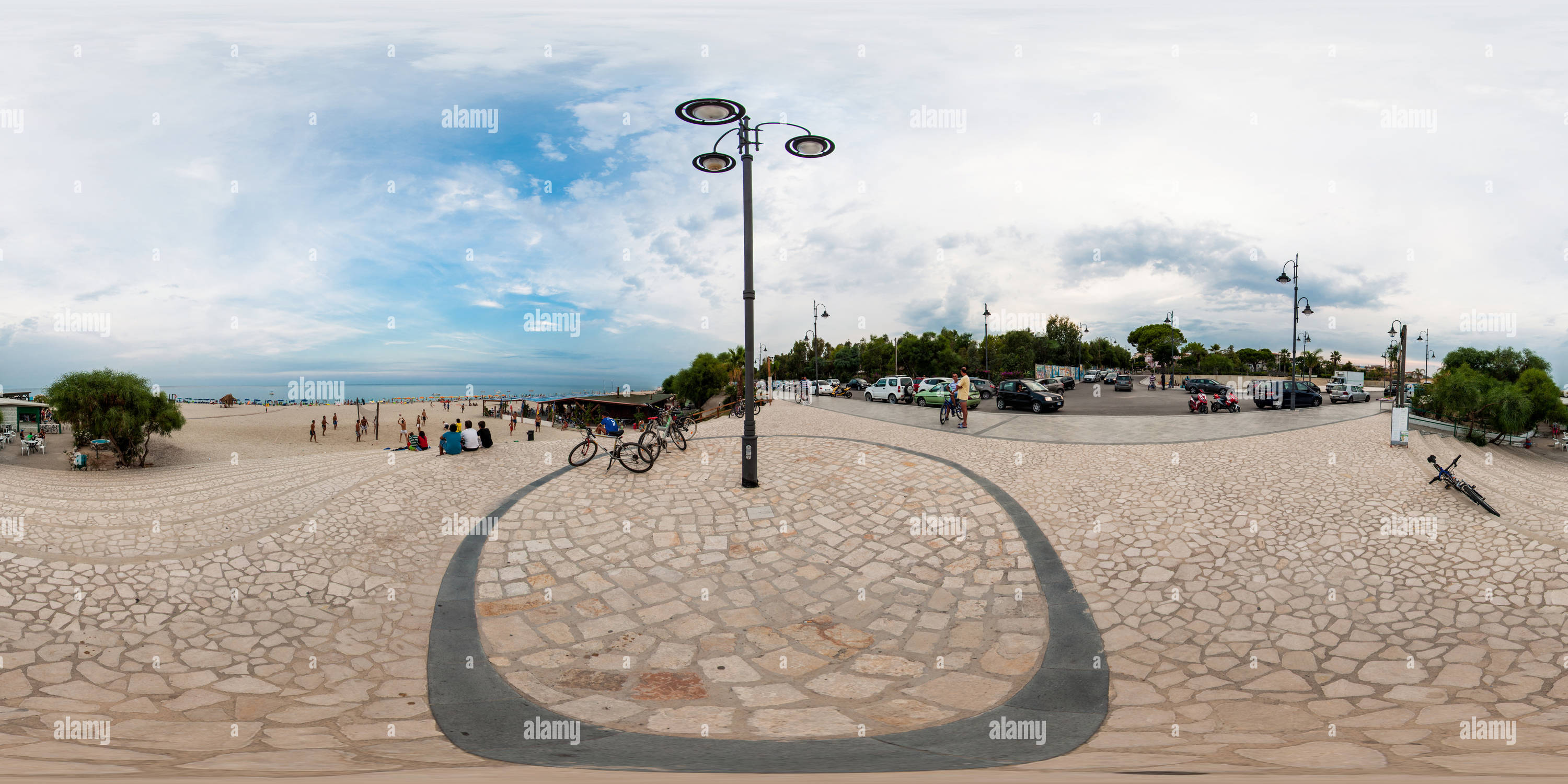 360° view of Guardavalle - lungomare - Alamy