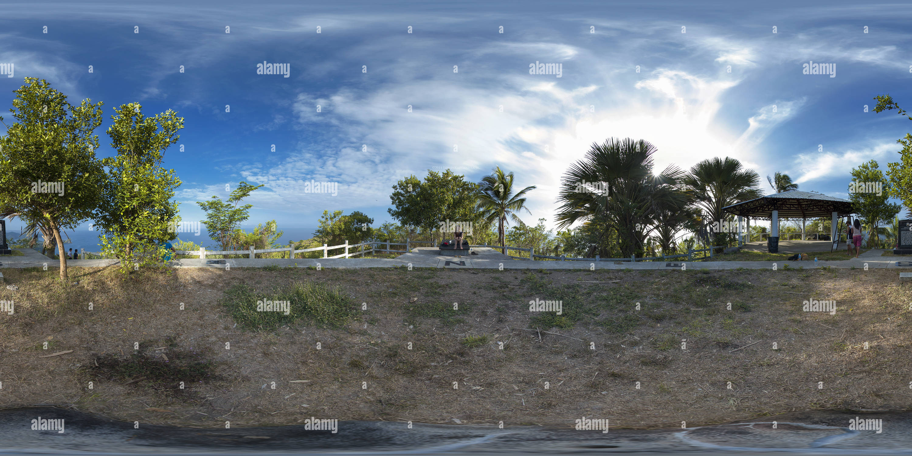 360° view of Luzon Datum of 1911 of the Philippines - Alamy