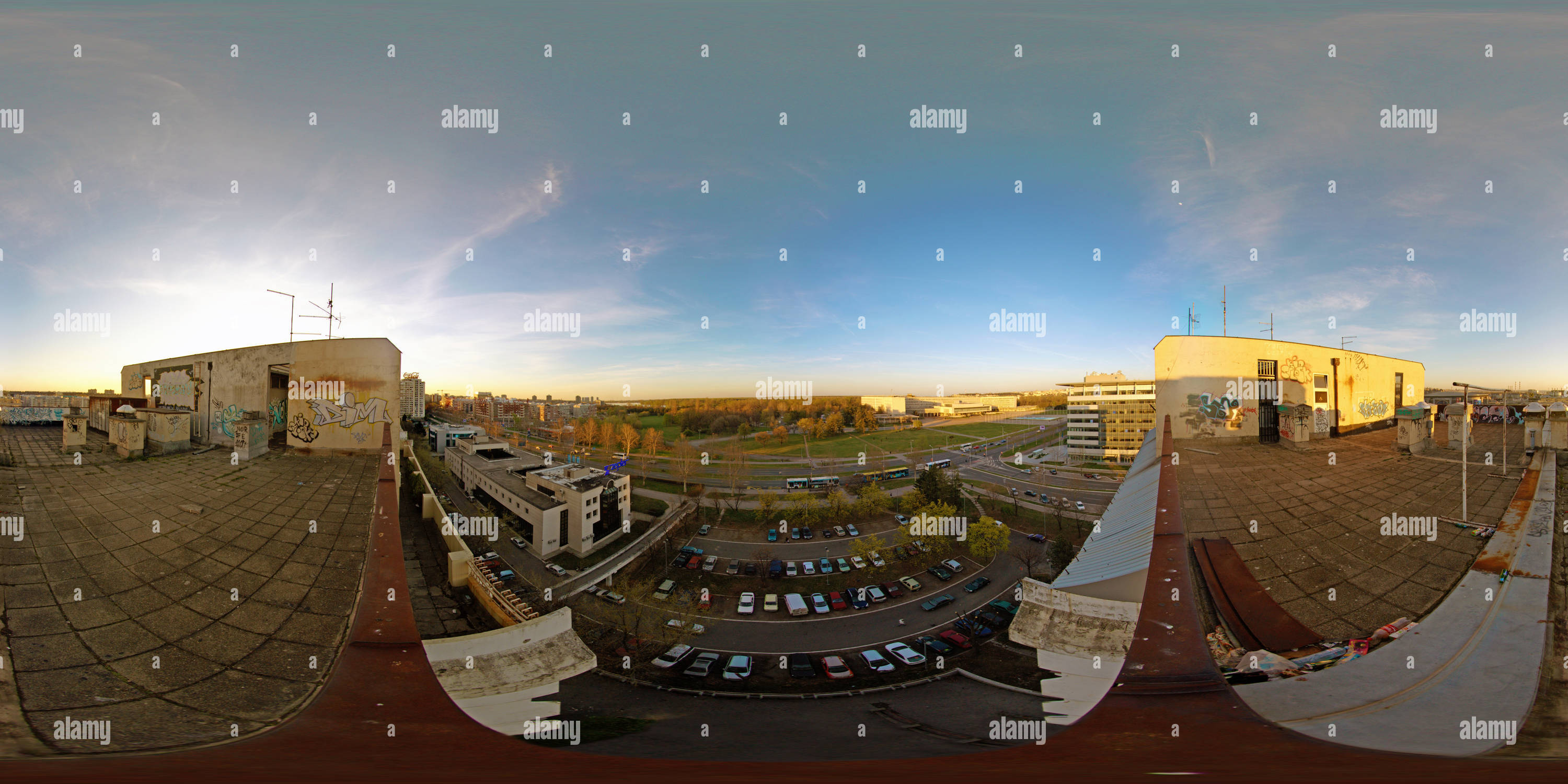 360° view of Block 30 - New Belgrade - Alamy