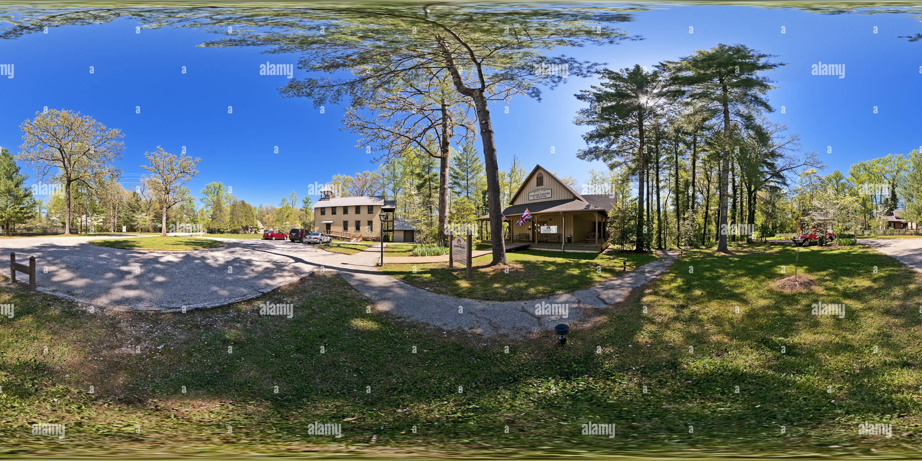 360° view of Historic Rugby, Tennessee - Alamy