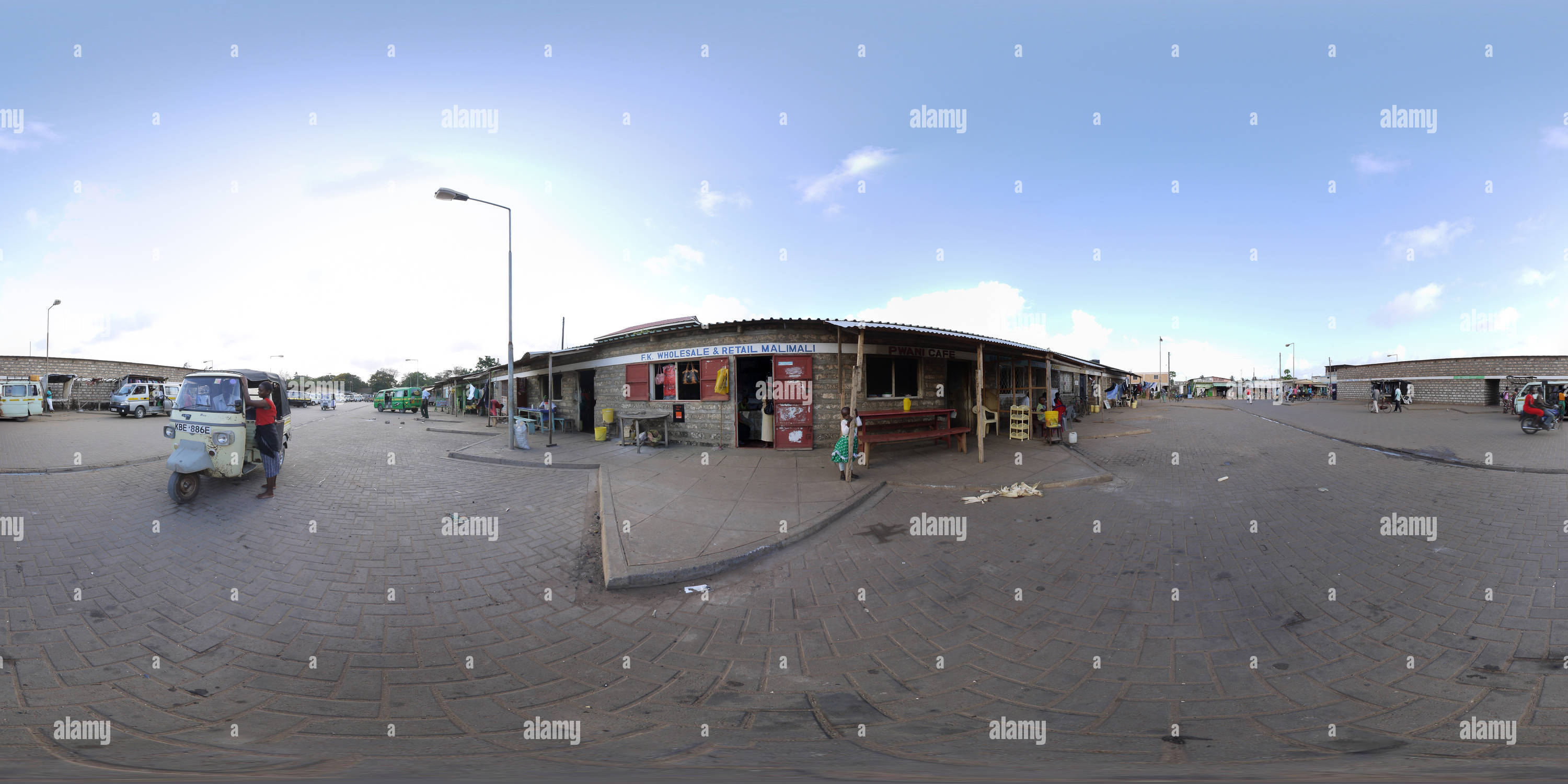360° view of Malindi Bus Station - Alamy