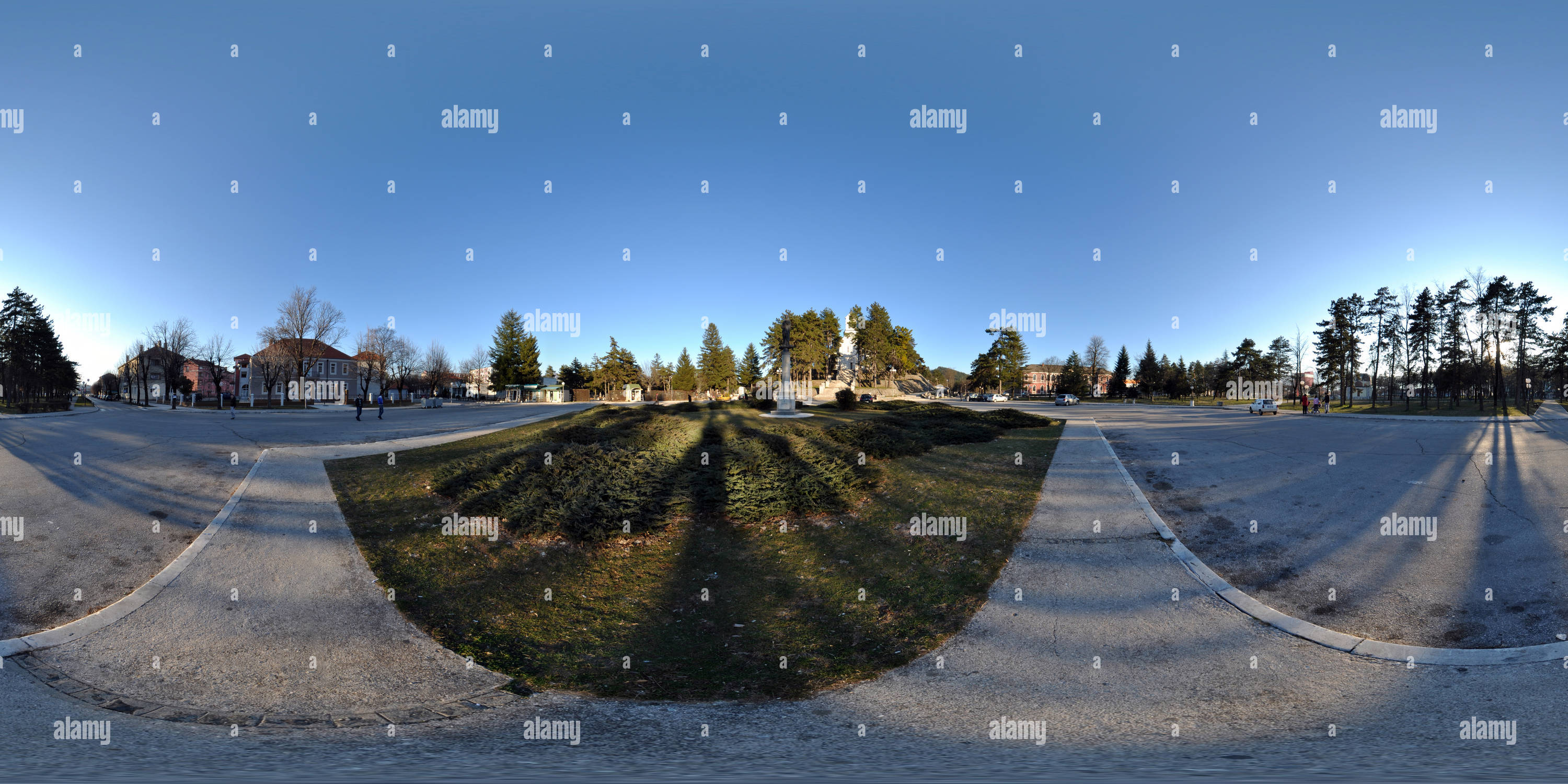 360° view of Niksic - Sako Petrovic Square - Alamy