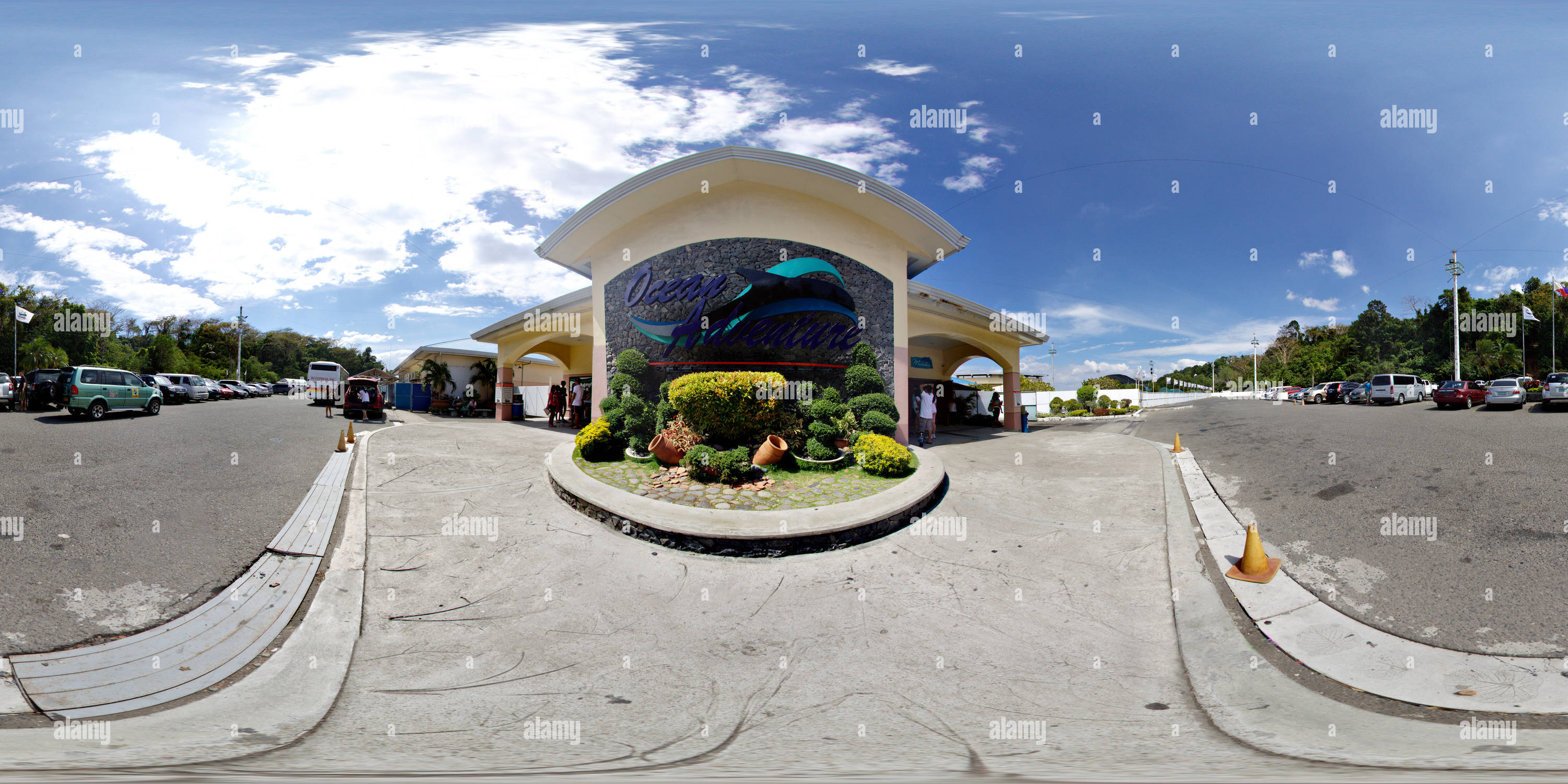 360° view of Ocean Adventure Entrance - Alamy