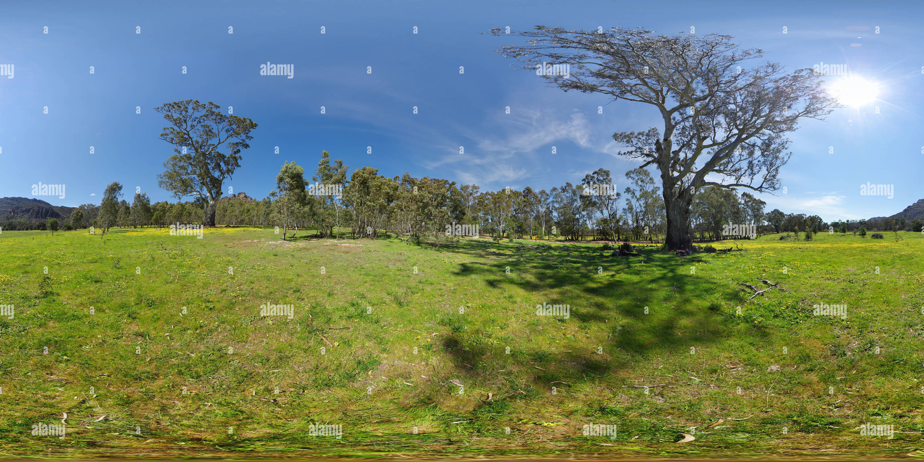360° view of Red Rock area in Grampians National Park - Alamy