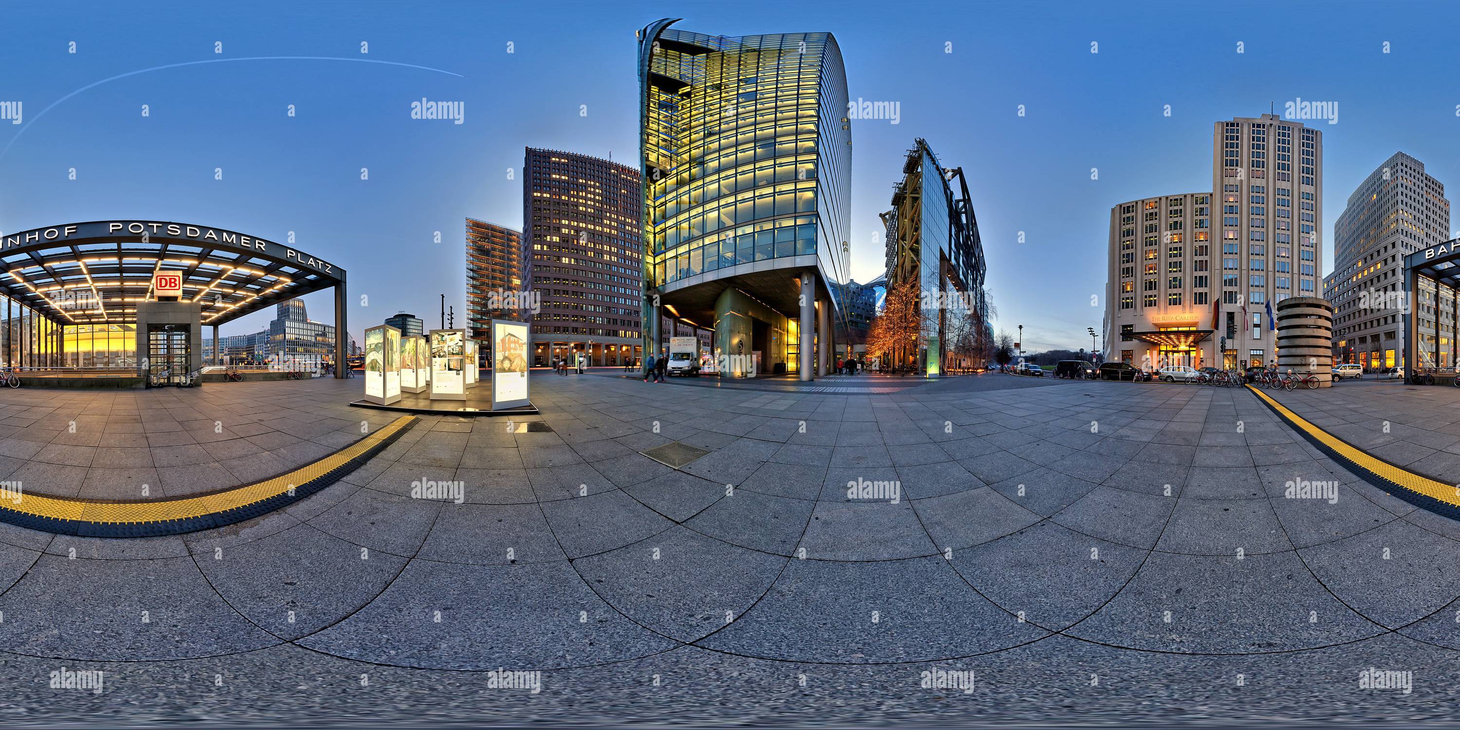 360° view of Potsdamer Platz 1 - Alamy