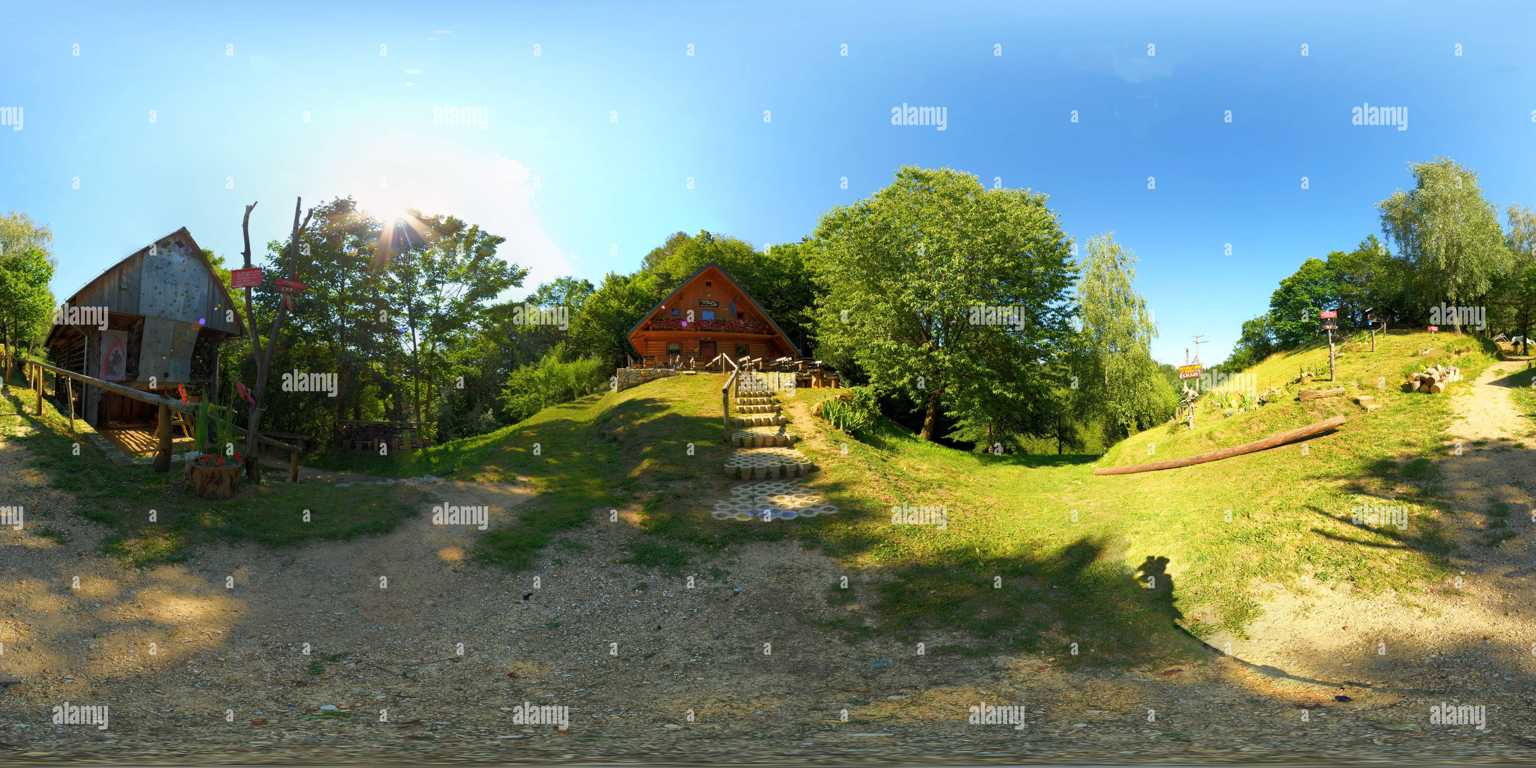 360° view of Pecovniska koca na Grmadi #1 - Alamy