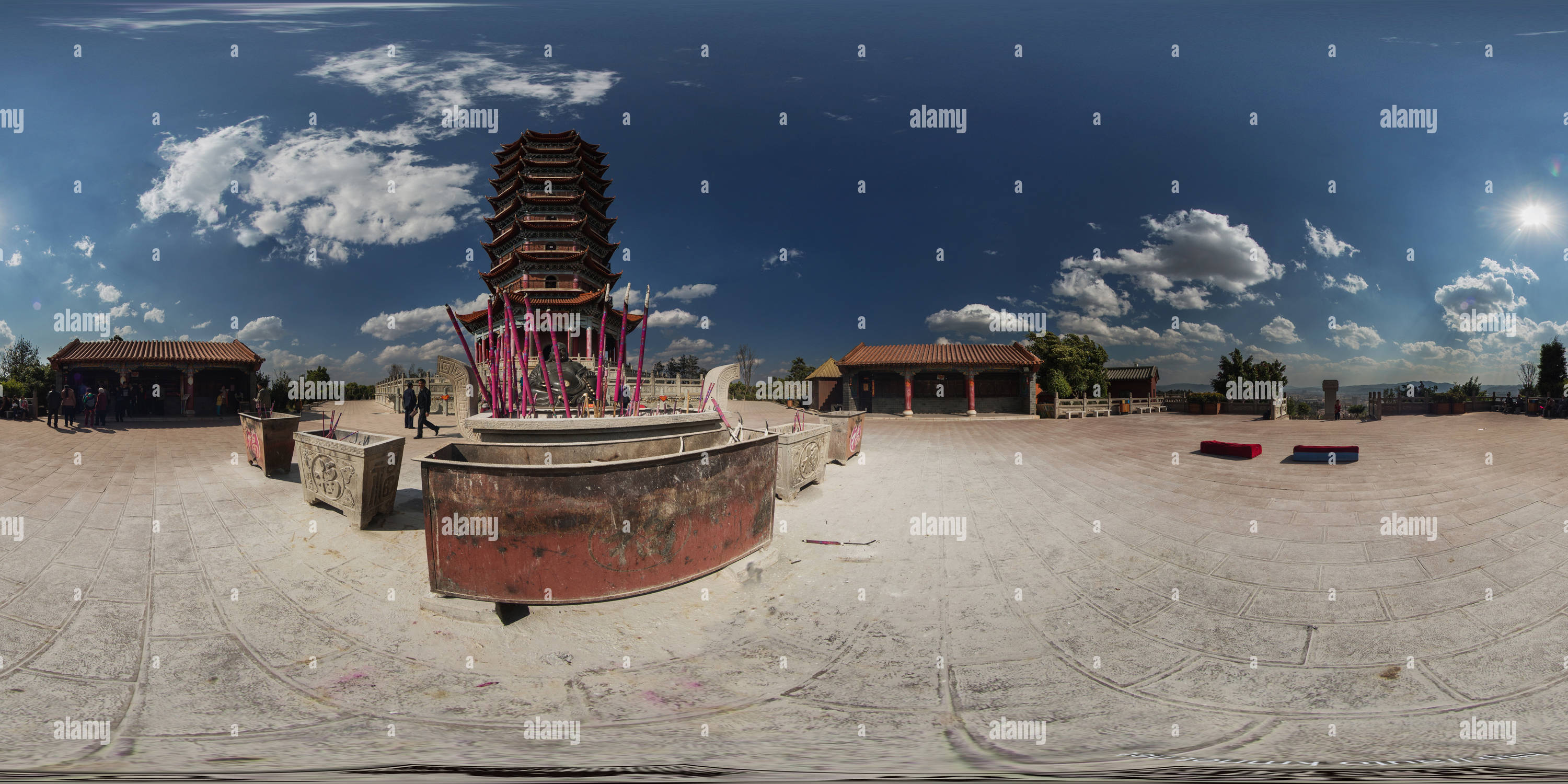 360° view of fu tower chuxiong - Alamy