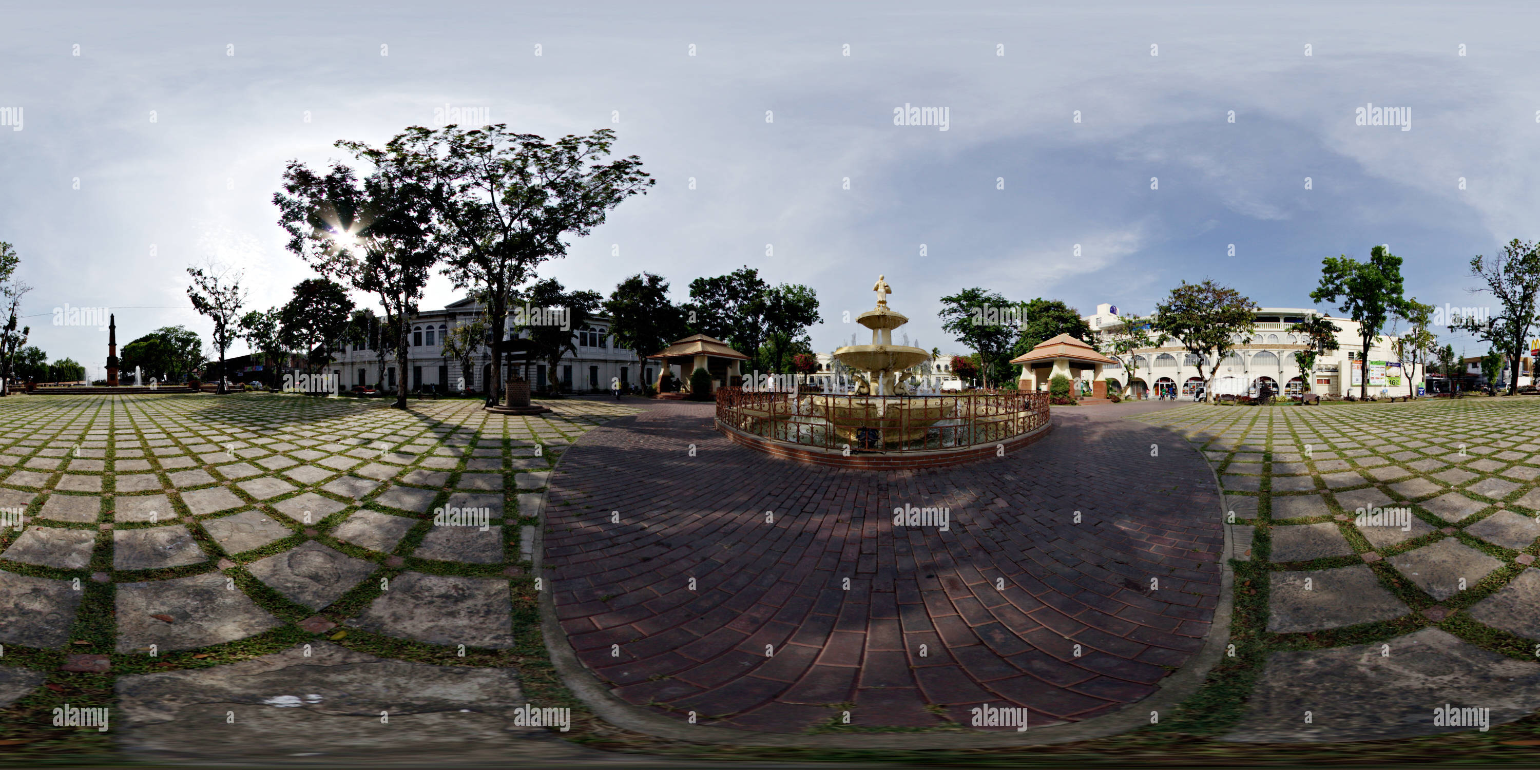 360° view of Aurora Park, Laoag City - Alamy