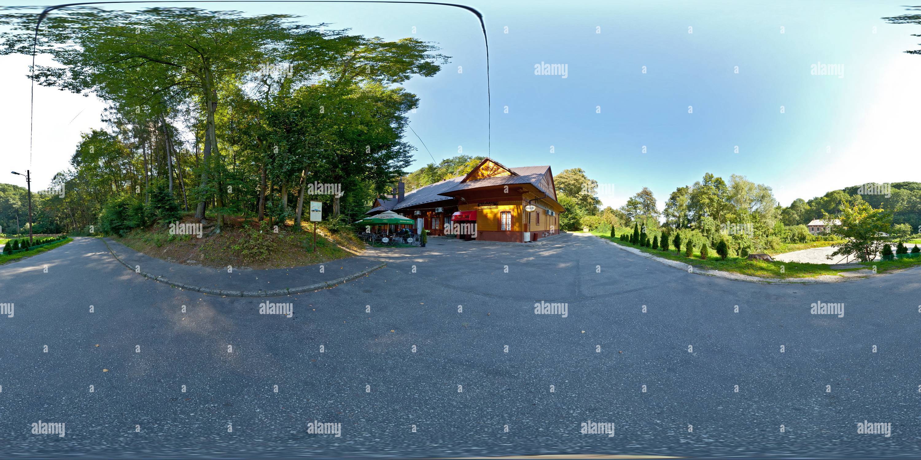 360° view of Brzesko, Former "Summer Theatre - Alamy