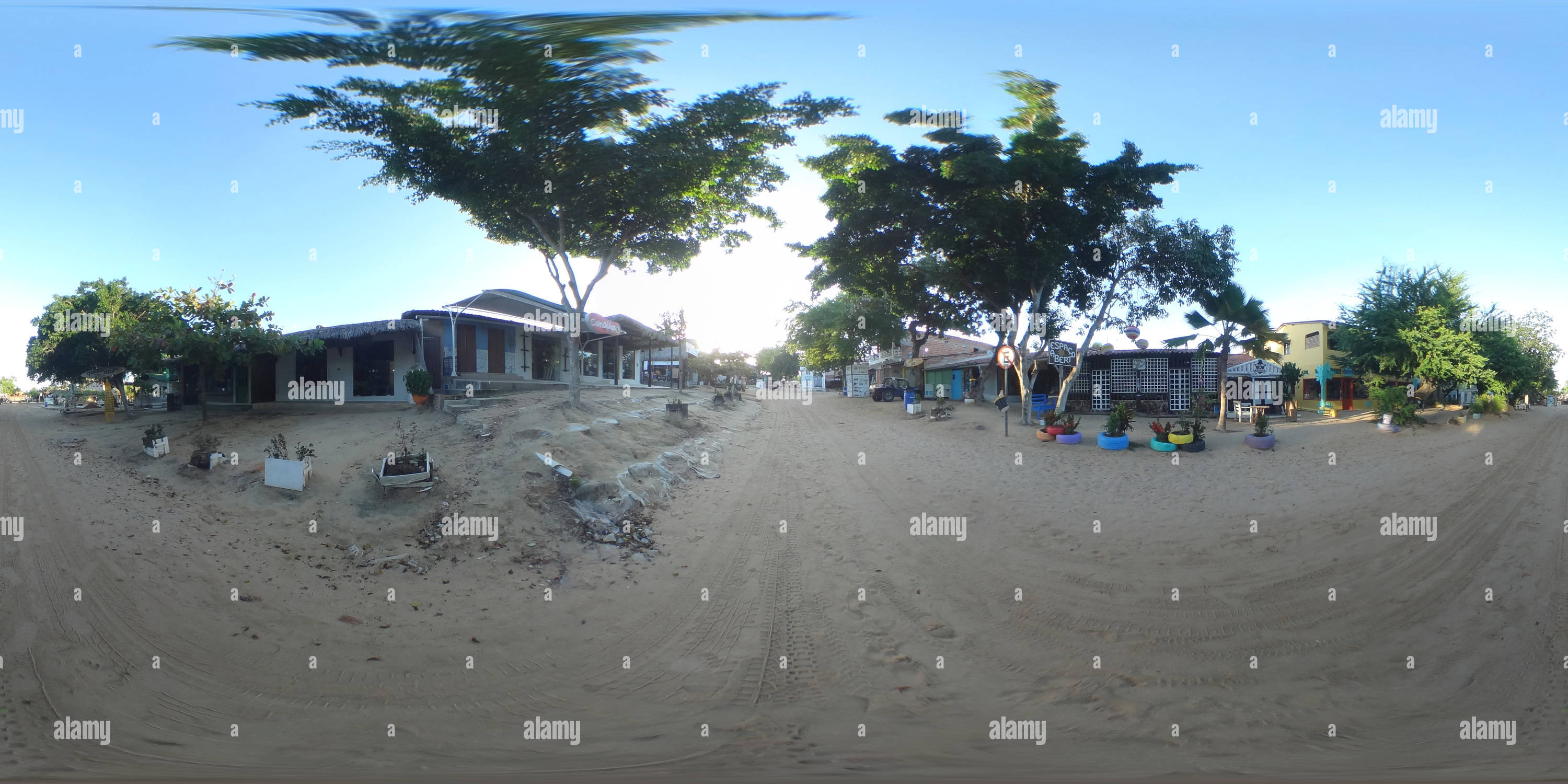 360° view of Jericoacoara Panorama Dsc05286 - Alamy
