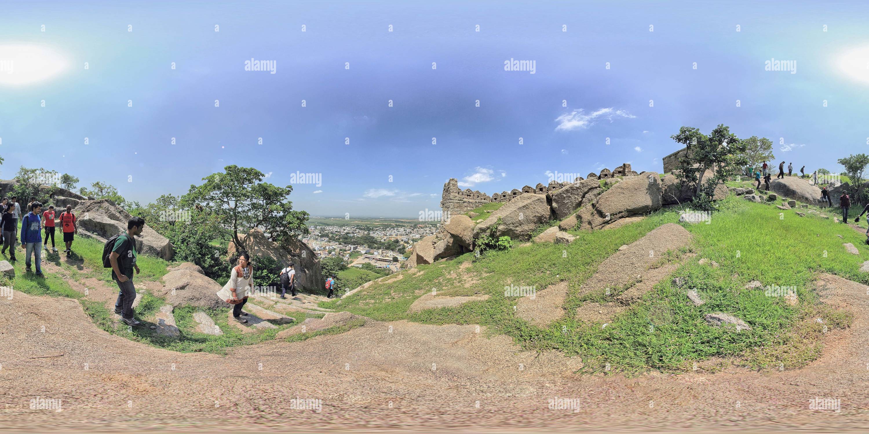 Bhongir fort hi-res stock photography and images - Alamy