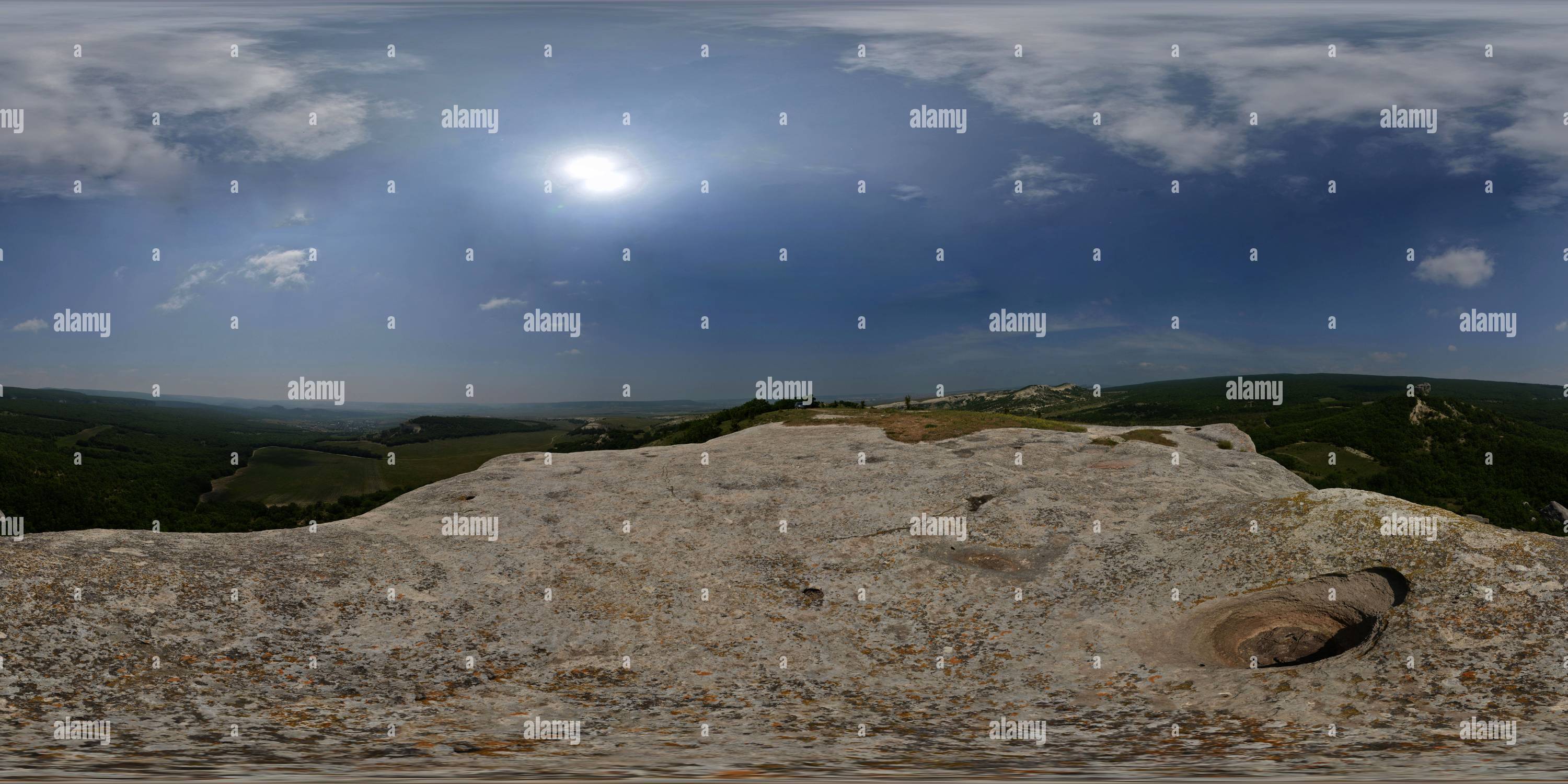 360° view of Pugu Kaya summit - Alamy