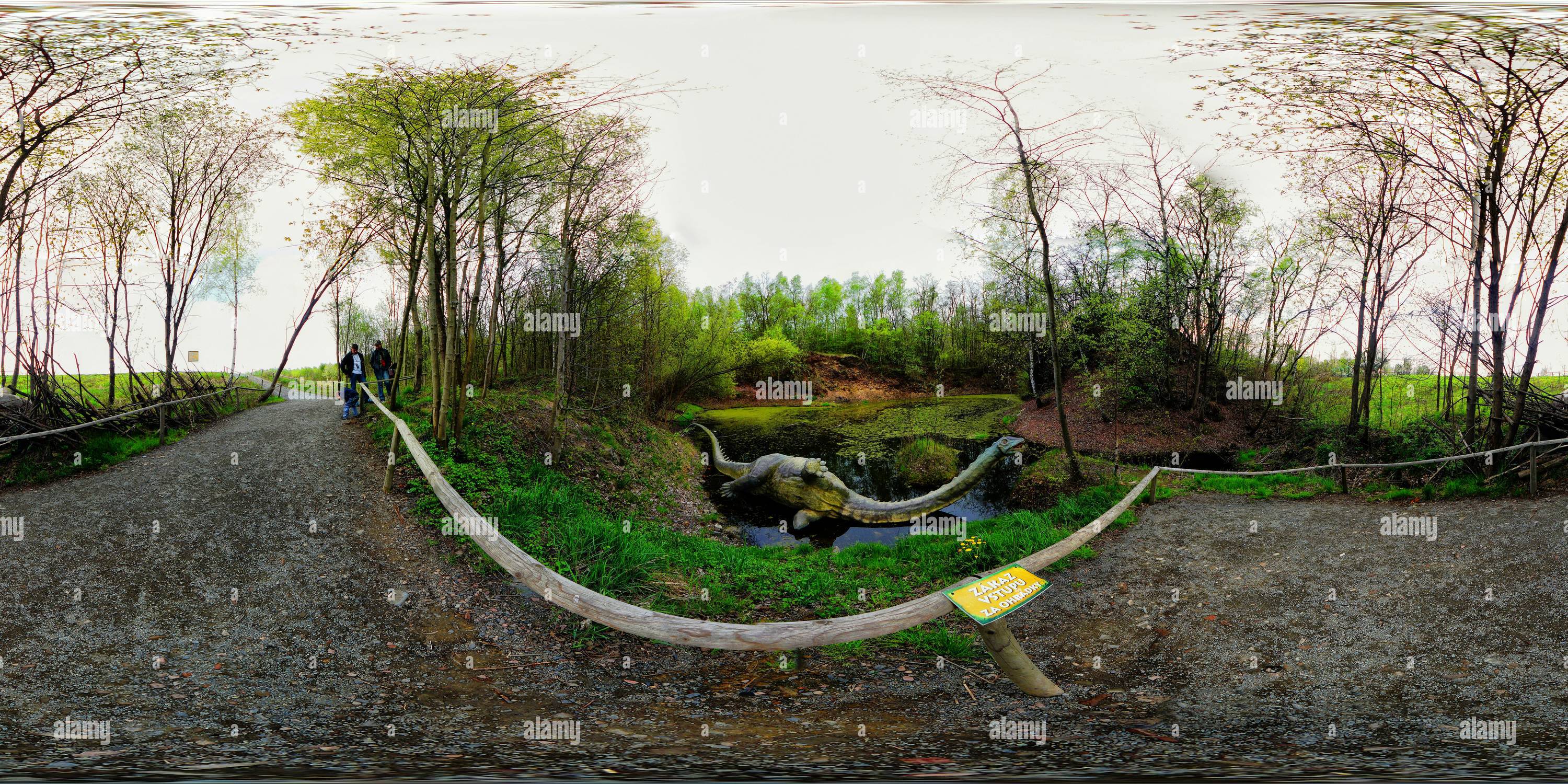 360° view of Dino Park Ostrava ( Doubrava - Alamy