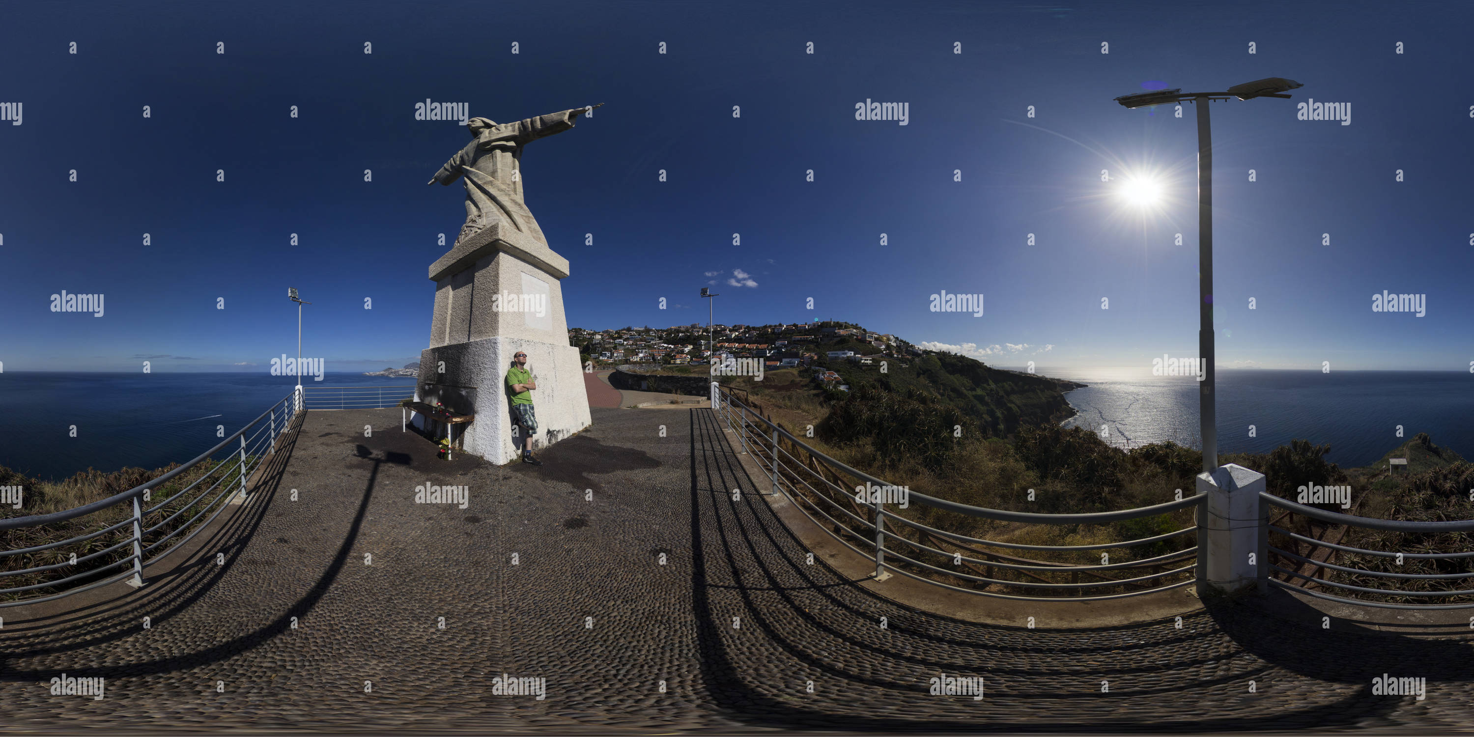360° view of Garajau - Cristo Rei, Madeira II - Alamy