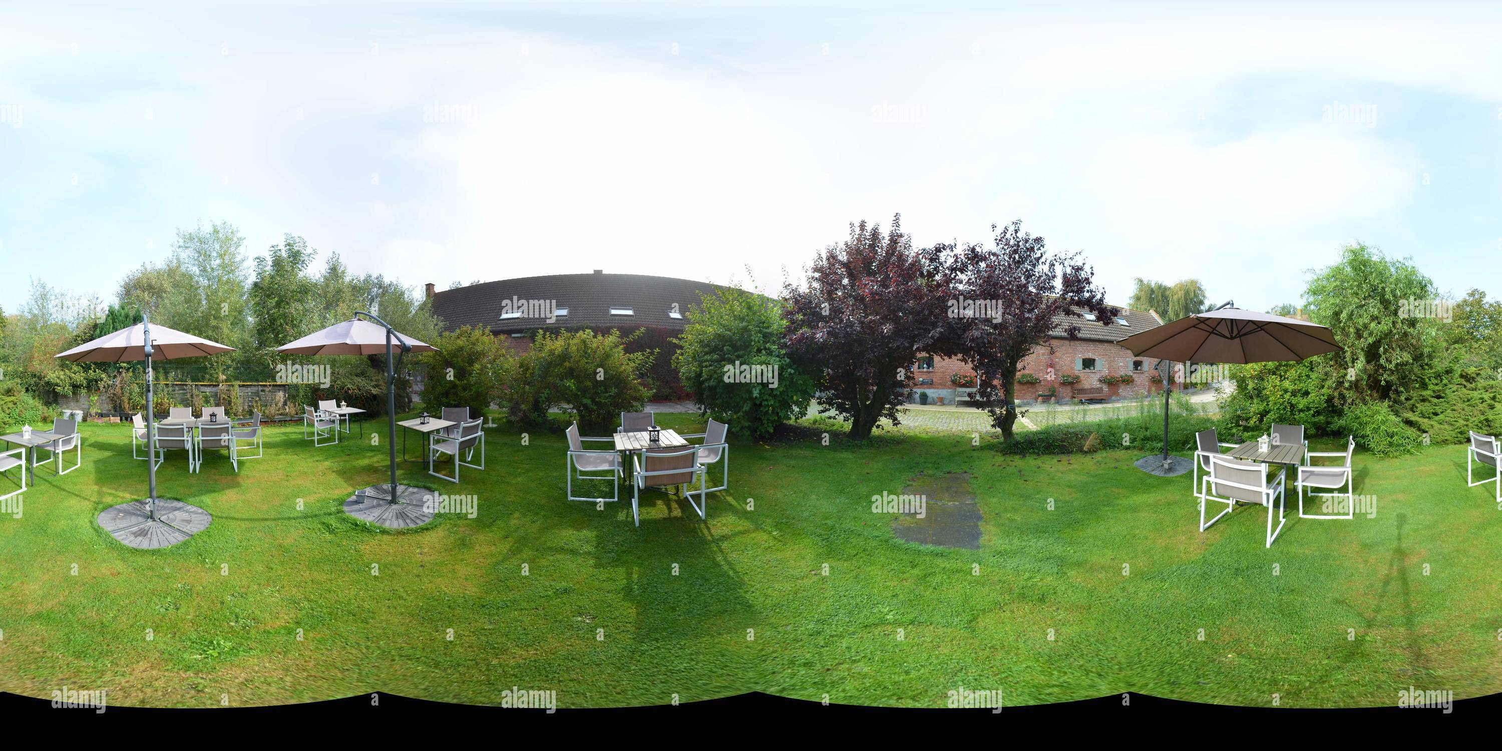 360° view of Het Hoevehotel Klein-NoordHof - Alamy