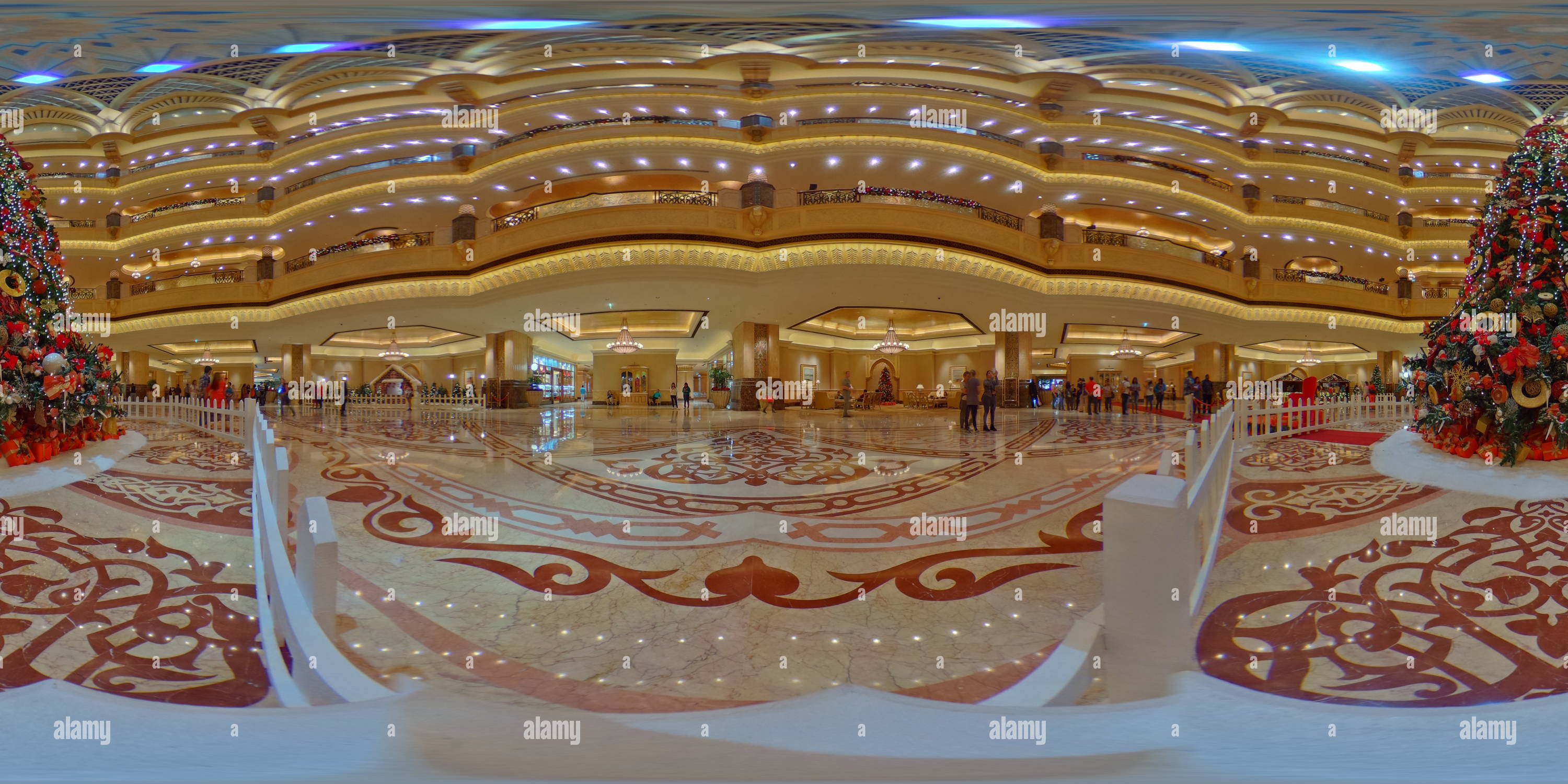 360° view of Inside view Emirates Palace Hotel in Abu Dhabi - Alamy