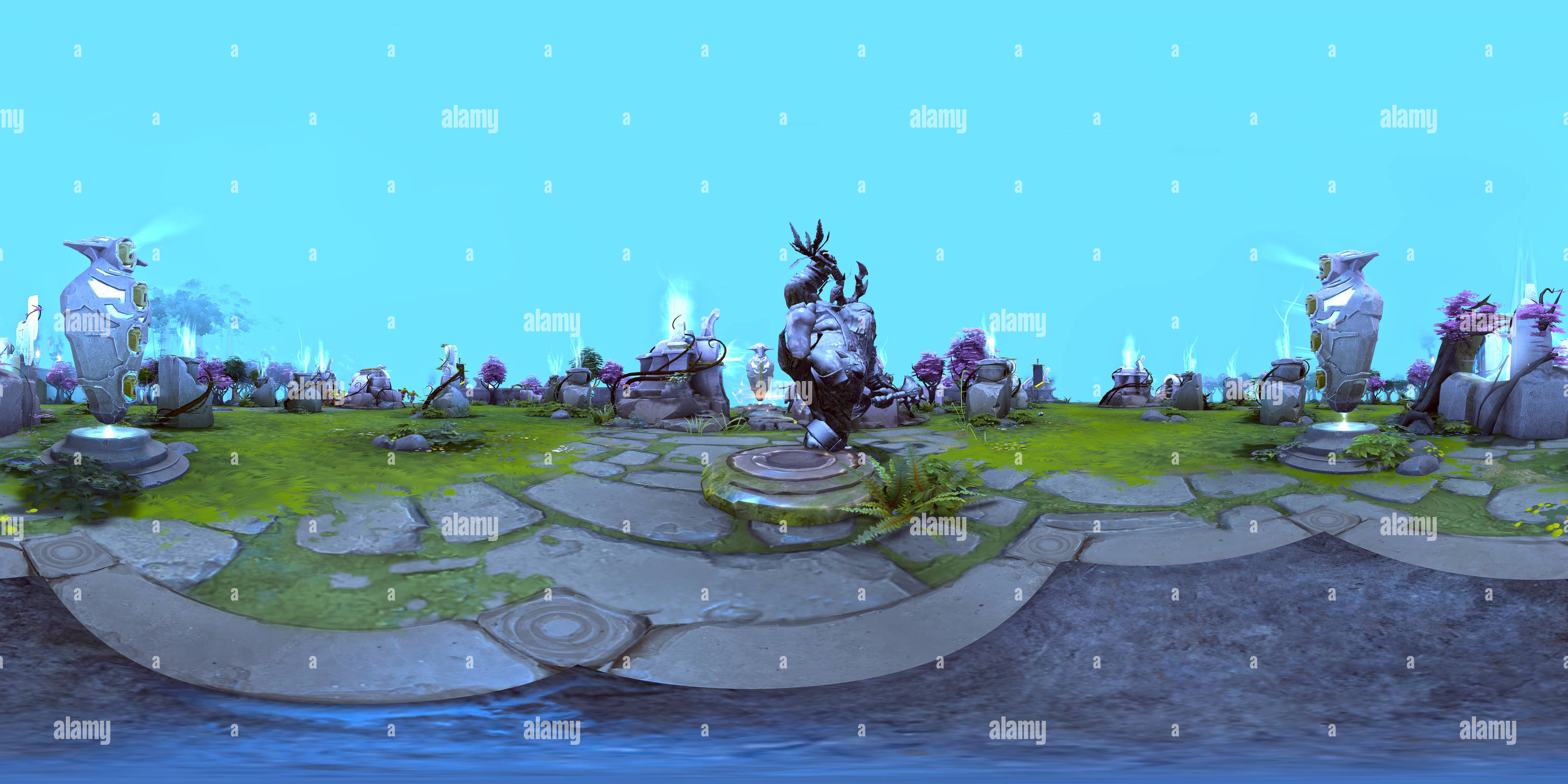 360° view of Radiant, Dota 2 - Alamy