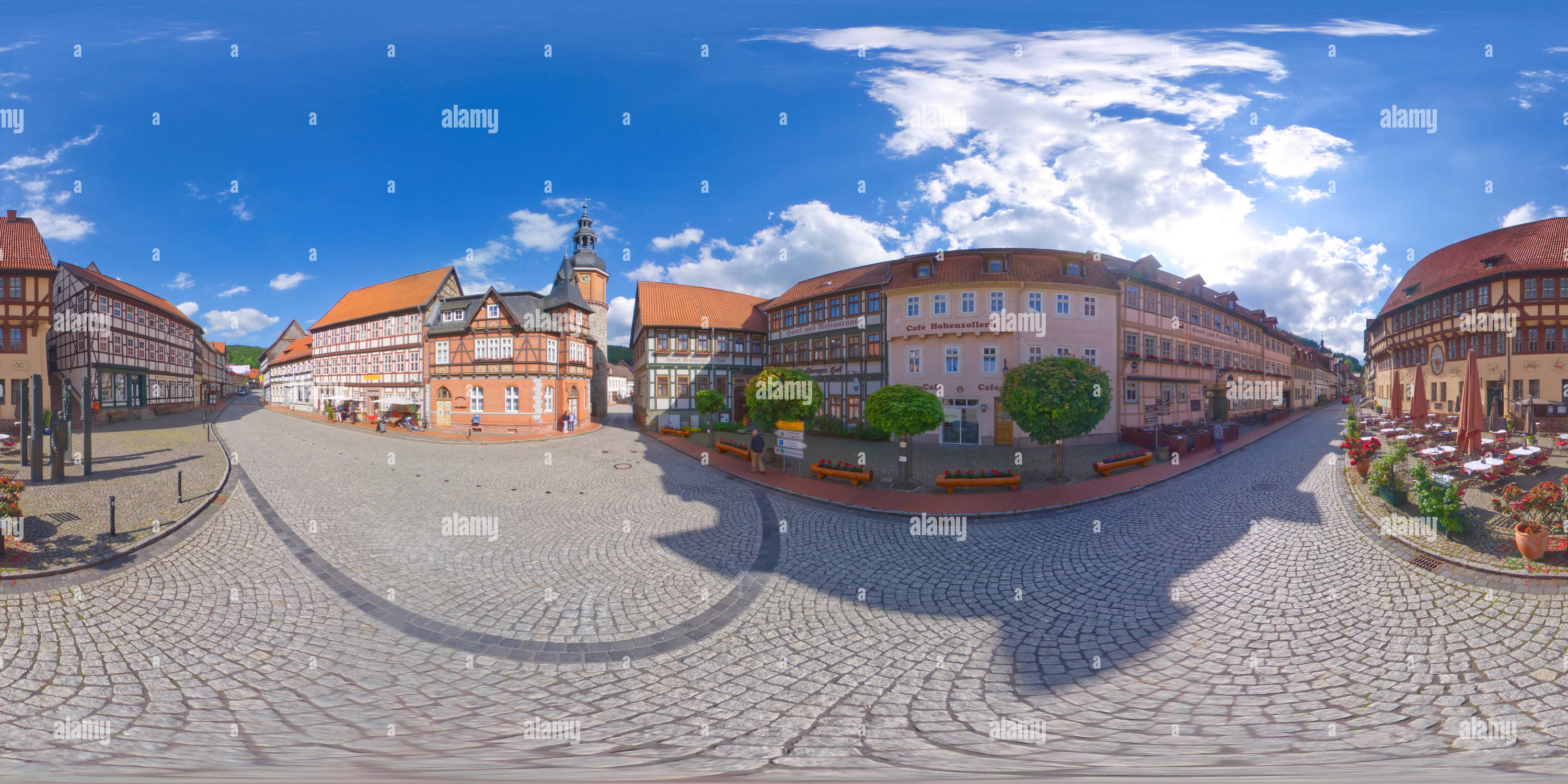 360° view of Stolberg Harz - Germany - Alamy