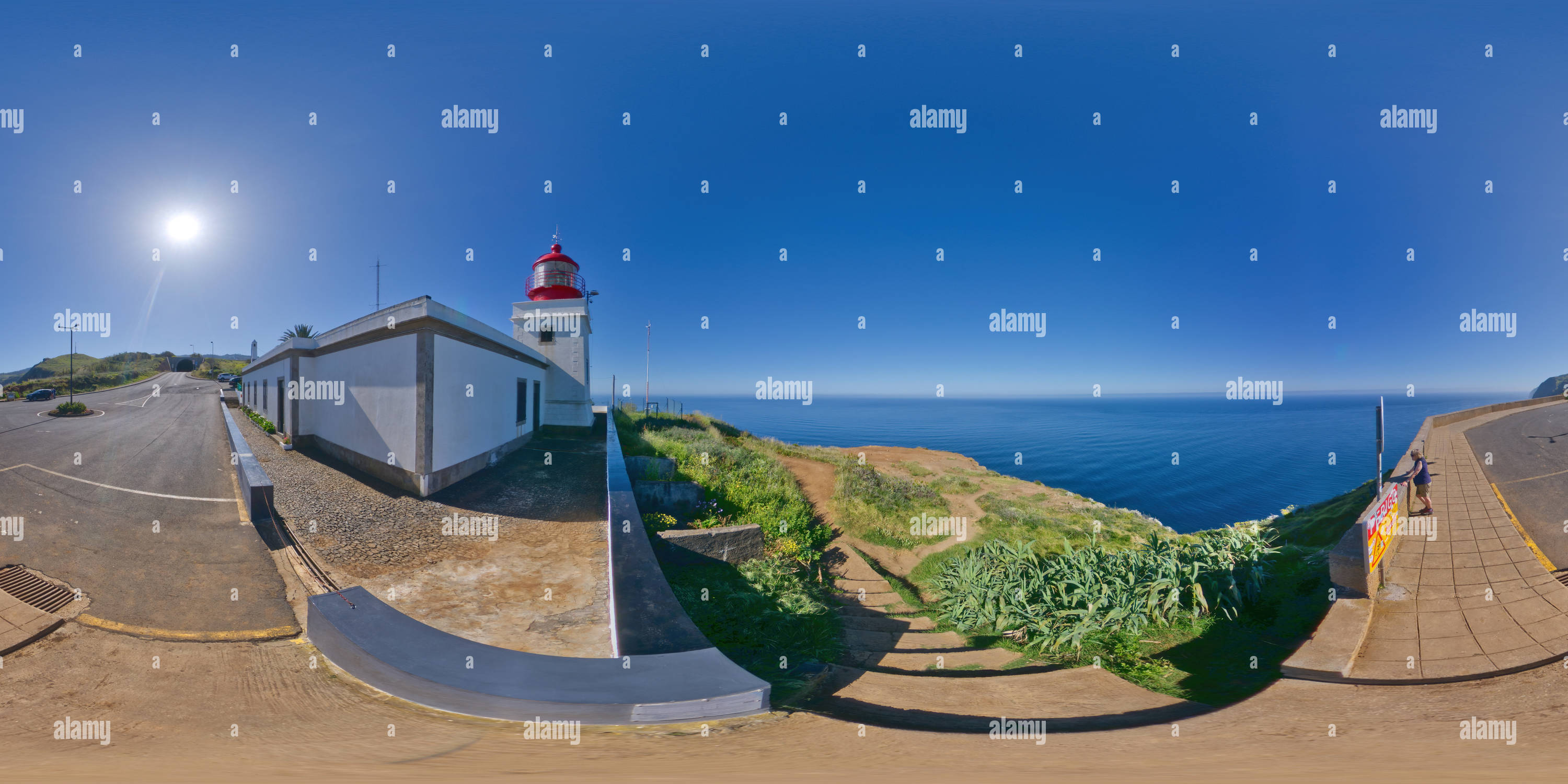 360° view of Madeira - Farol da Ponta do Pargo - Lighthouse - Alamy