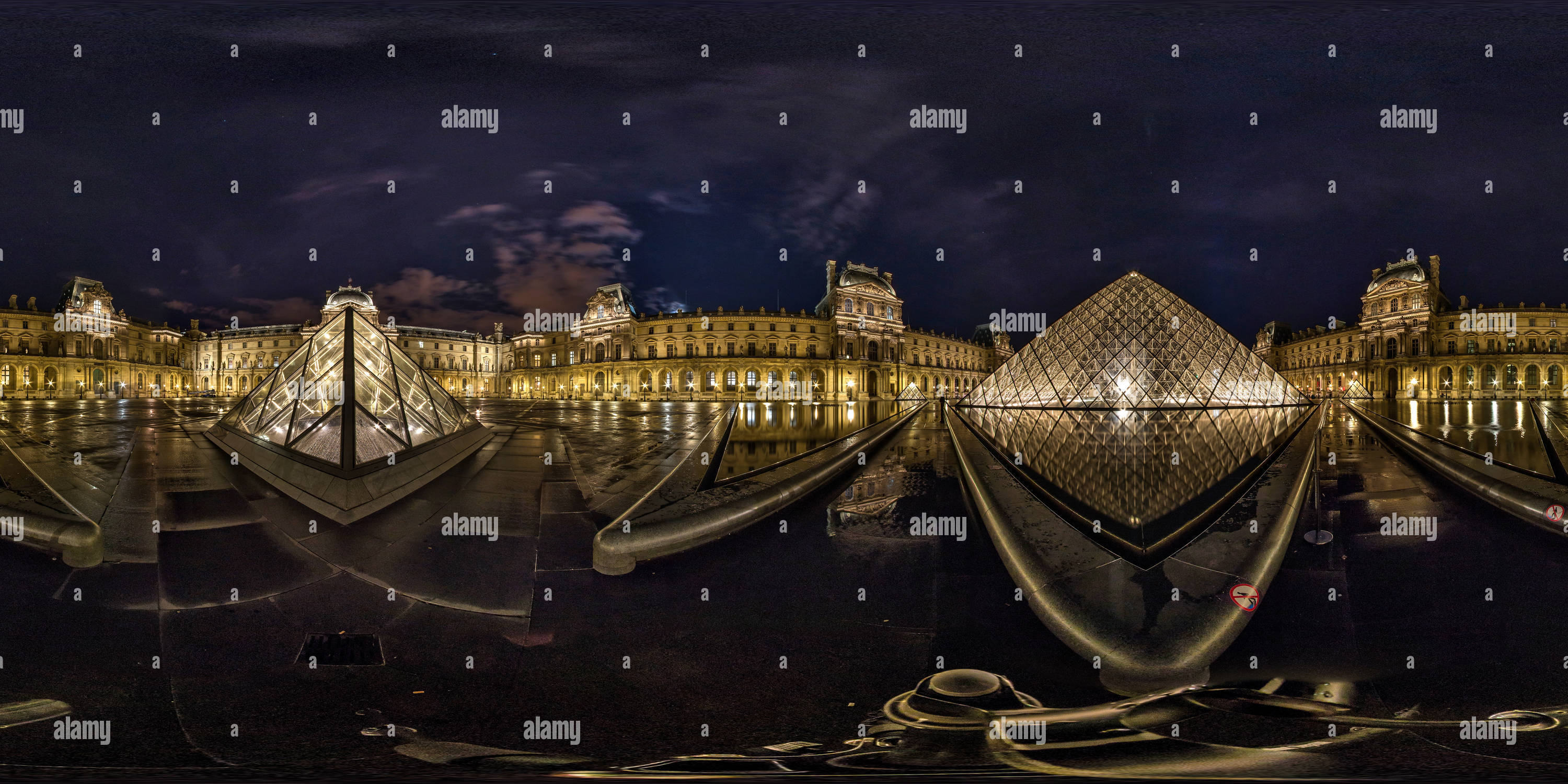 Equirectangular pyramid hi-res stock photography and images - Alamy