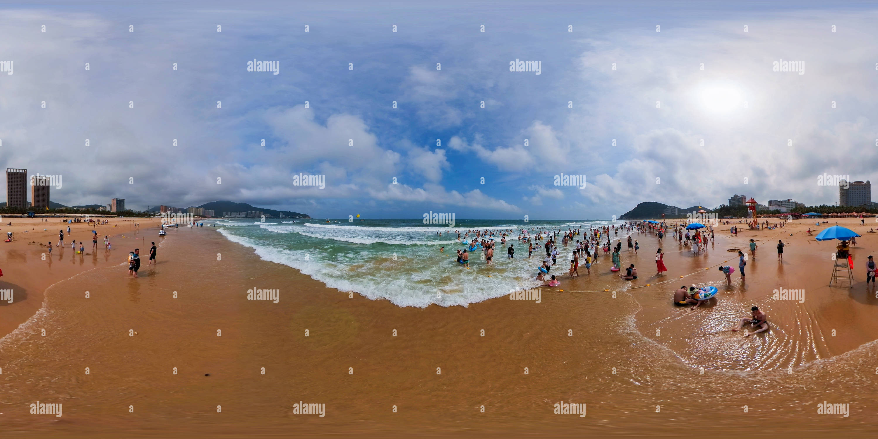 360° view of Beach 2 海滨浴场2 - Alamy