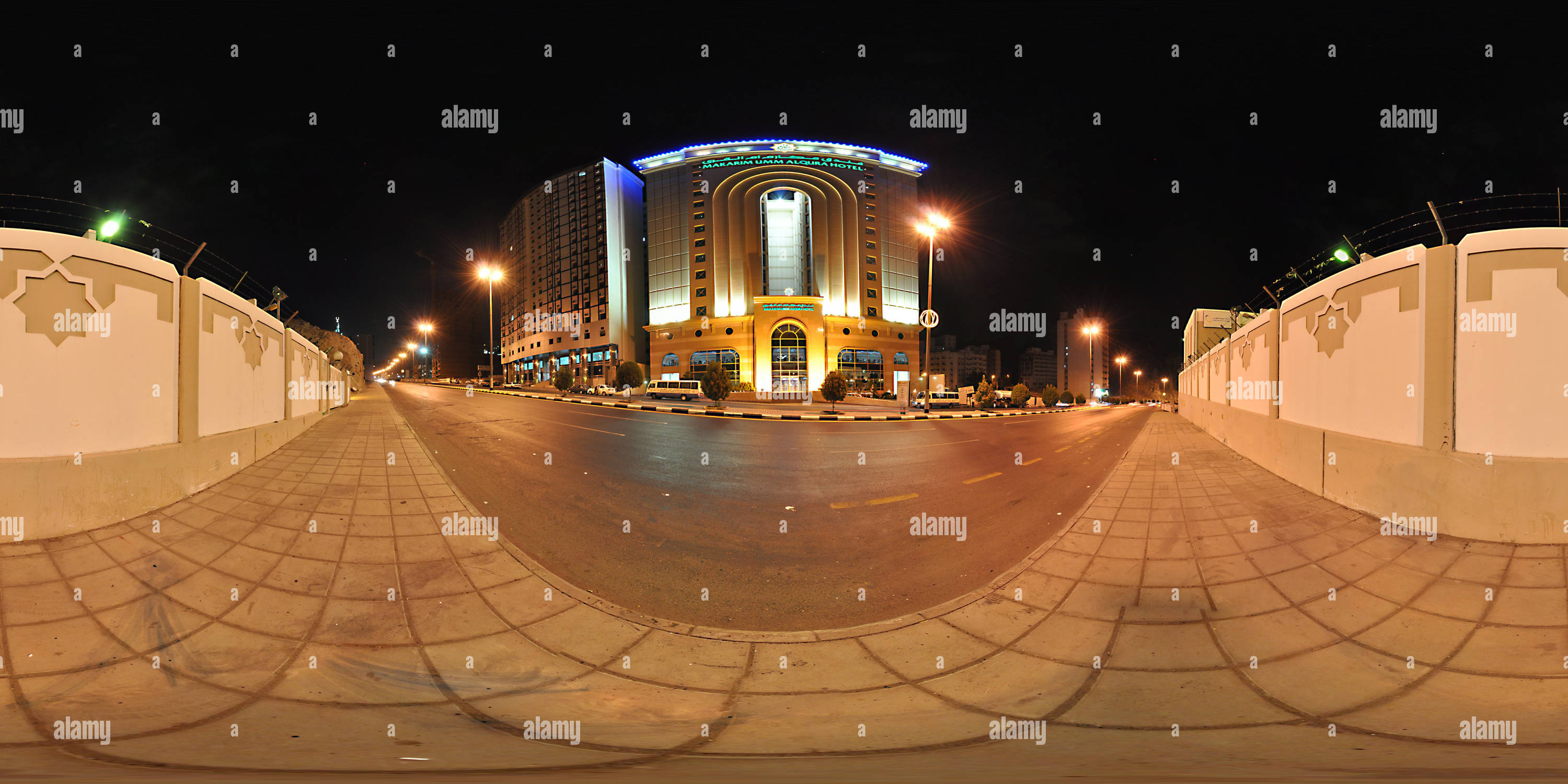 360° view of Umm AlQura Makarim - Alamy