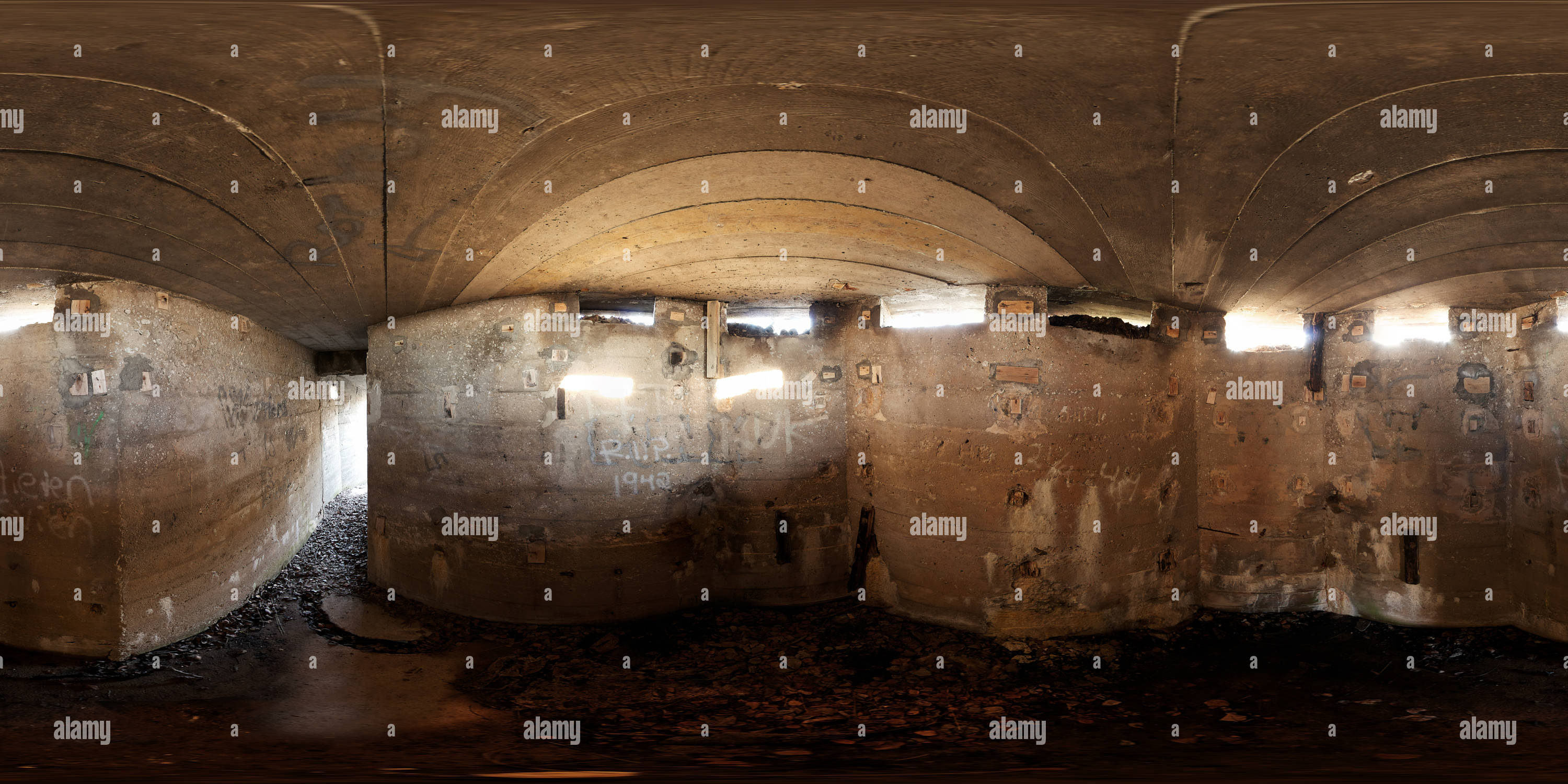 360° view of German WW2 bunker in Bodø, Norway - Alamy