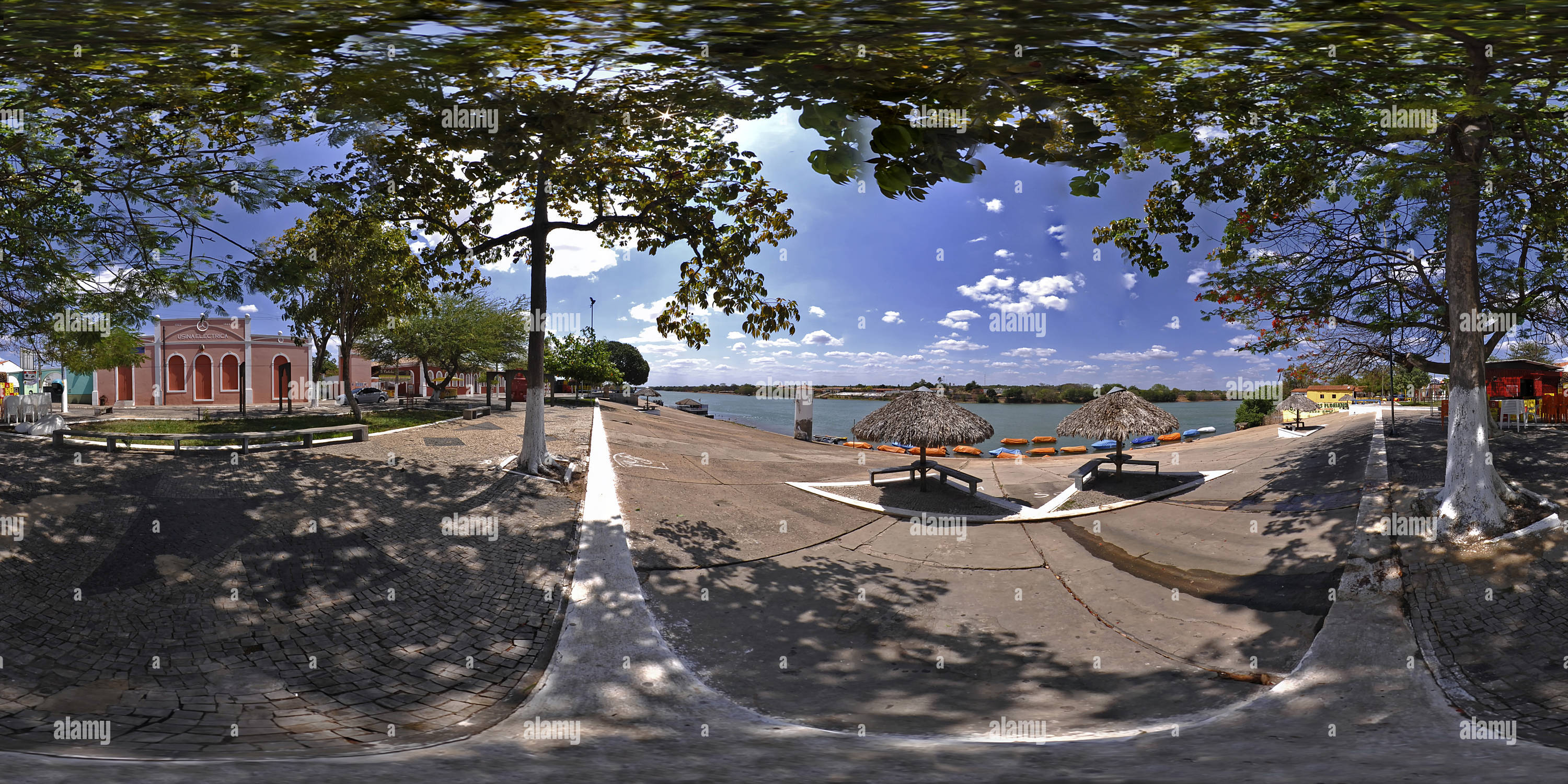 360° view of Cais da Cidade de Floriano PI - Alamy