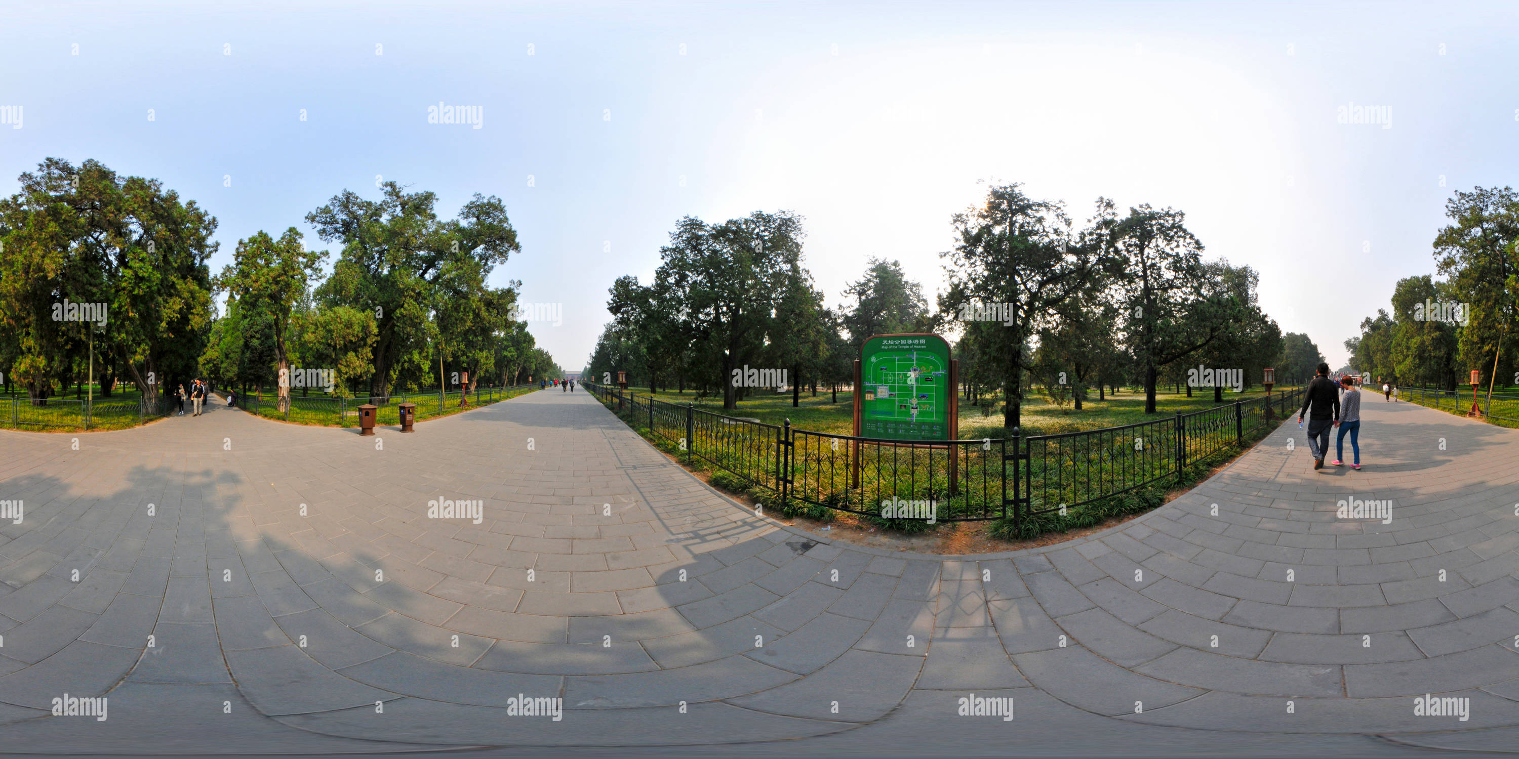 360° view of Temple of Heaven-East Tianmen 东天门 (1219 - Alamy