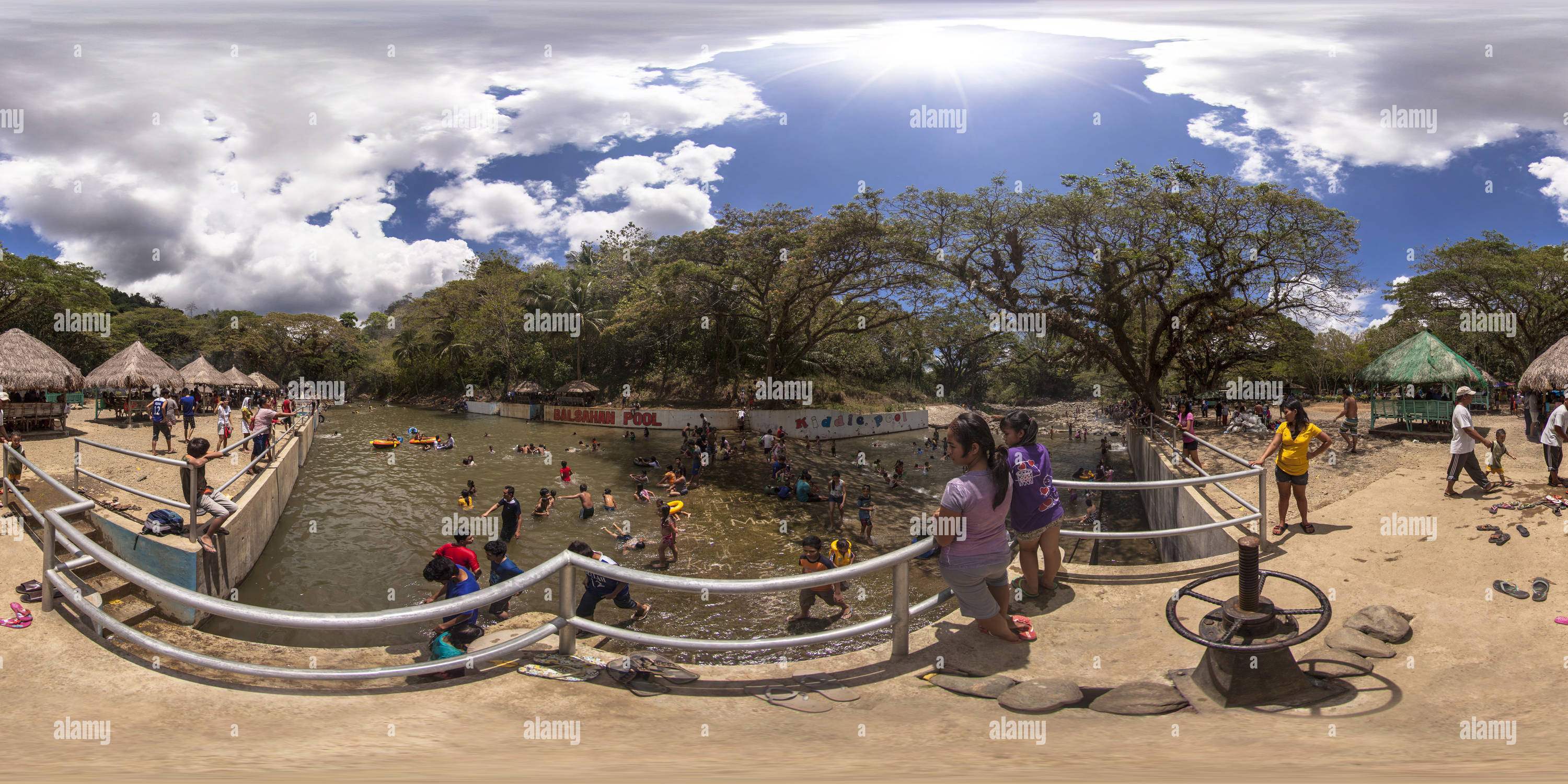 360° view of Balsahan Kiddy Pool in iwahig prison - Alamy