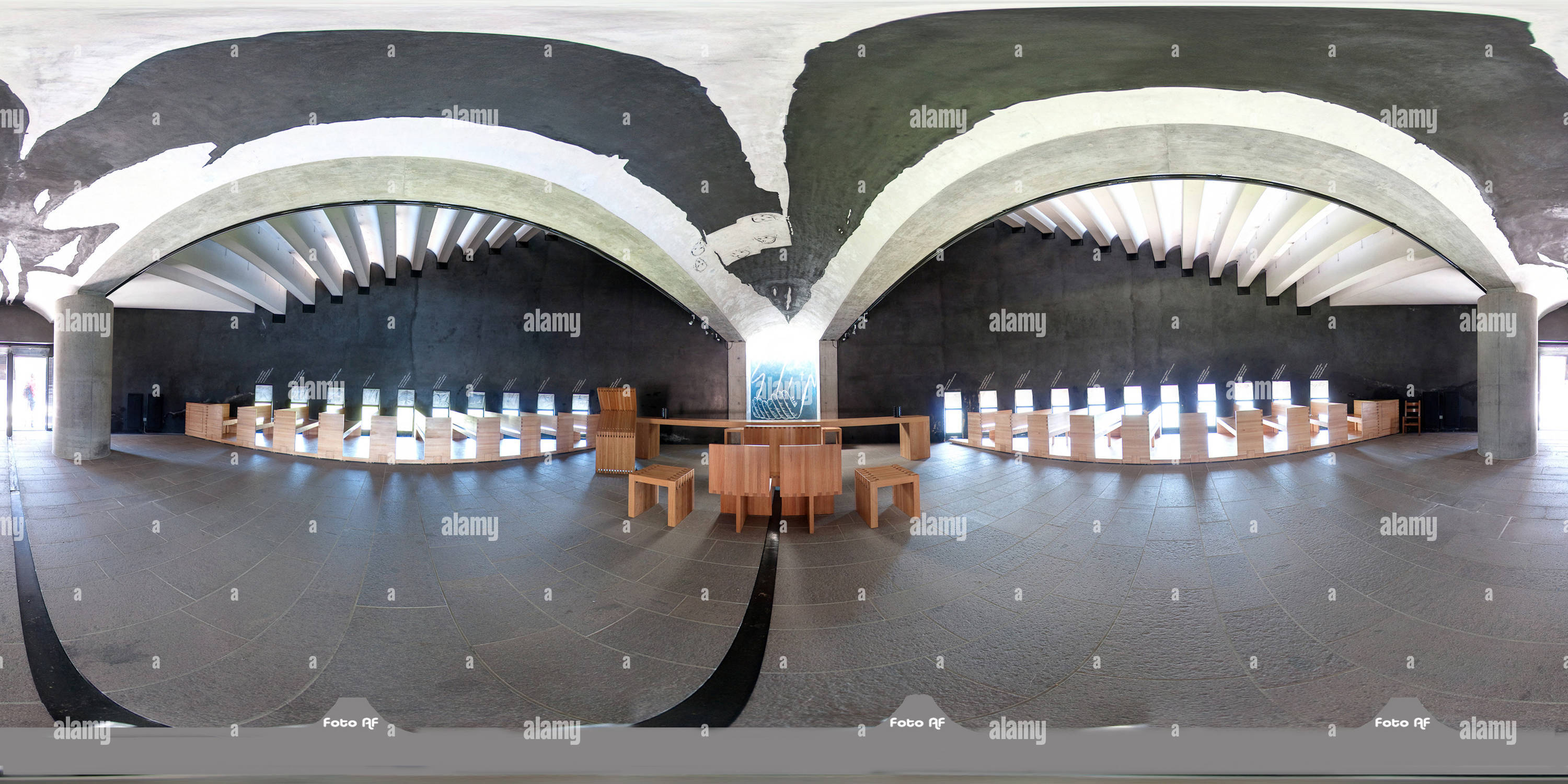 360° view of Church Monte Tamaro - Santa Maria degli Angeli - Alamy