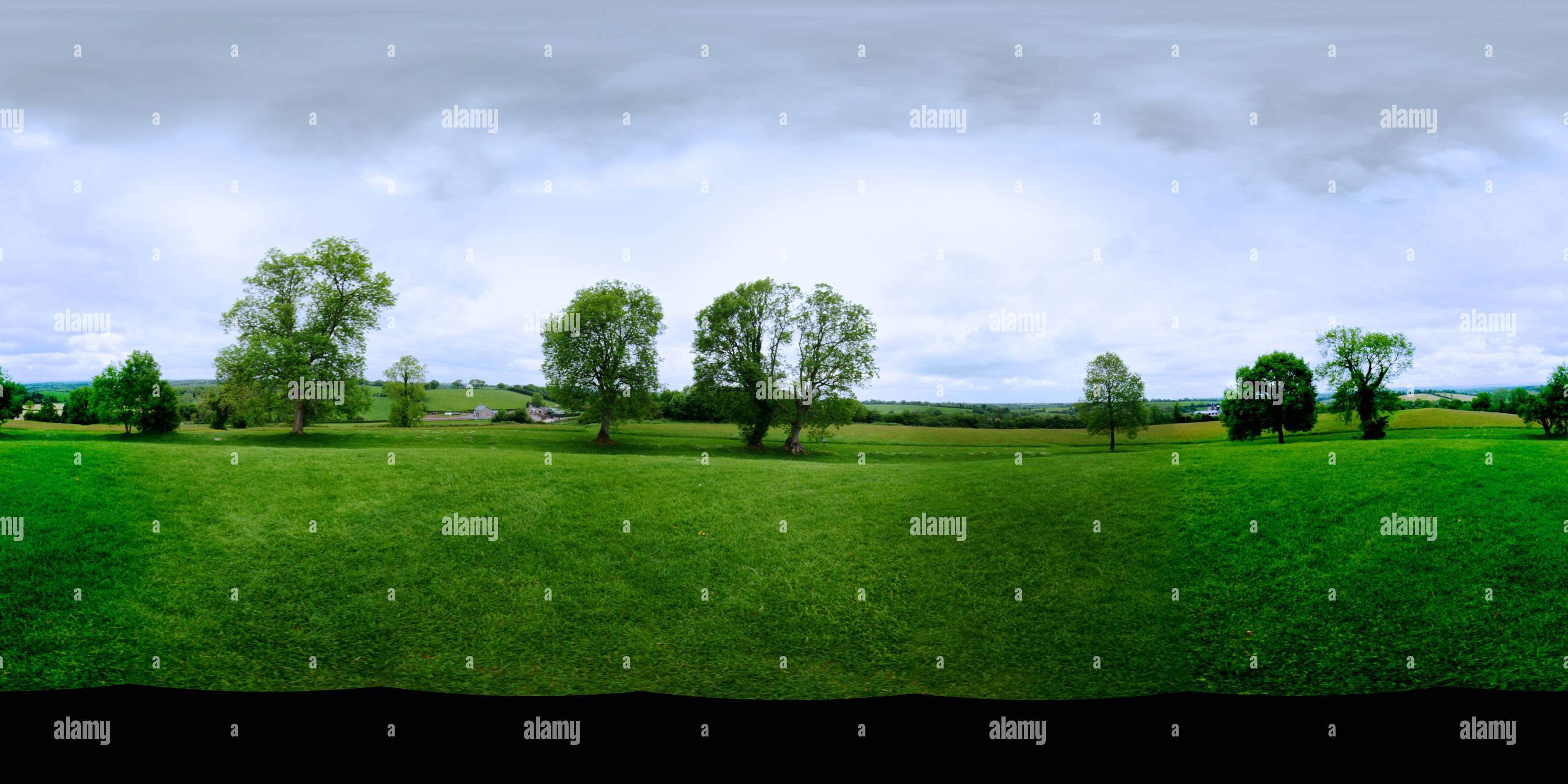 360° view of Navan Fort/Temple (Emain Macha), Armagh, Ireland - Alamy