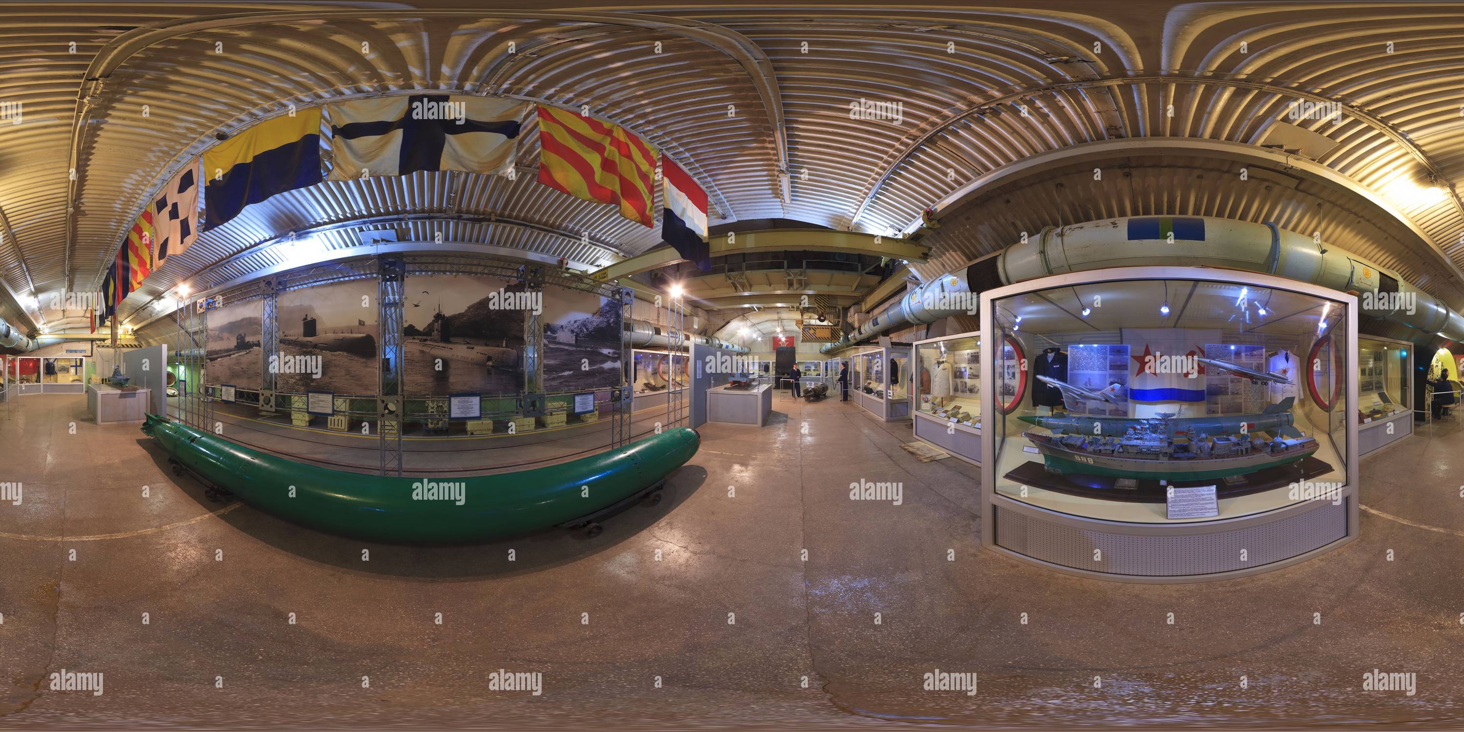 360° view of Объект 825 ГТС (или К-825).Основная экспозиция - 01 - Alamy