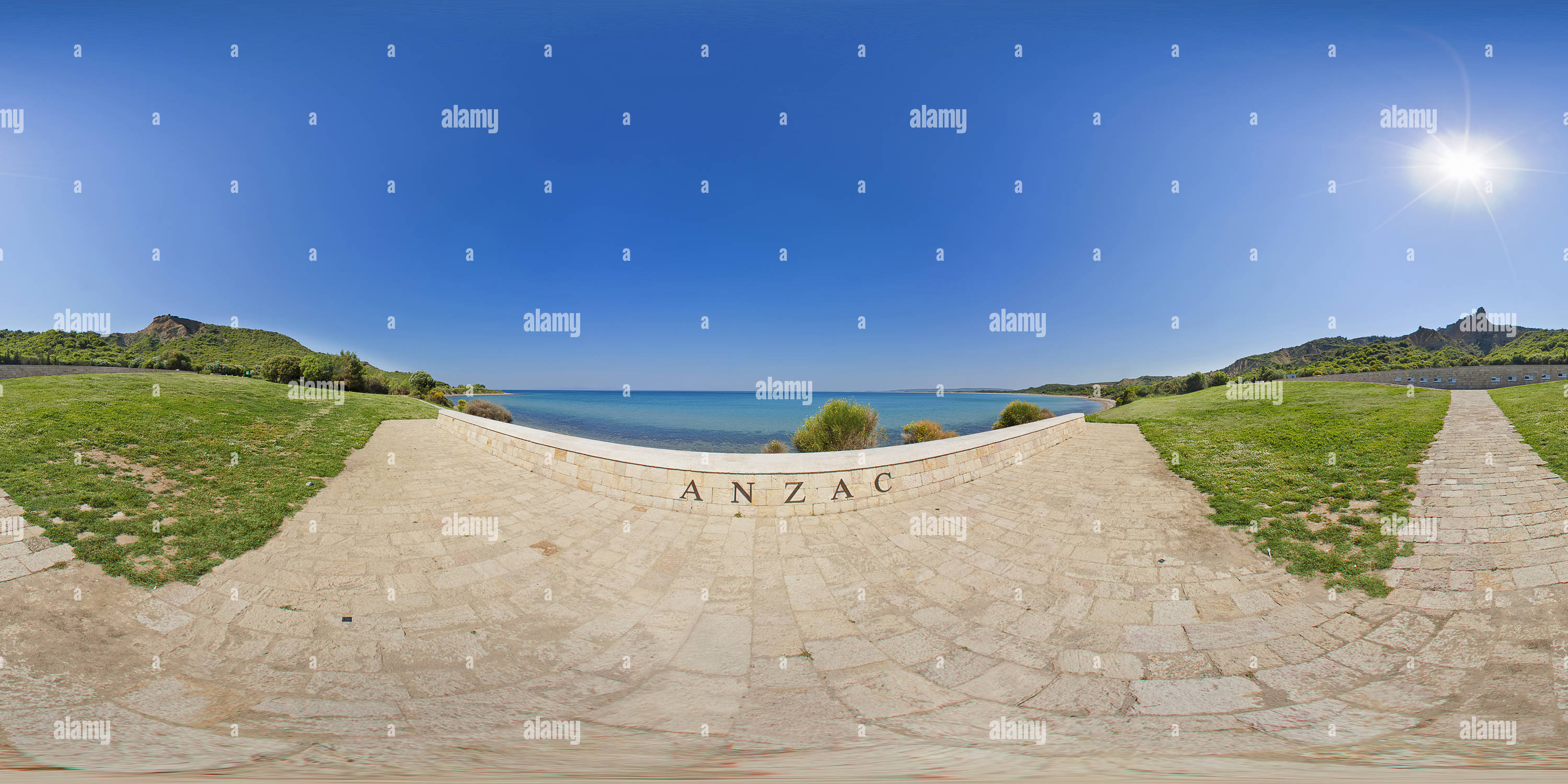 360° view of Anzac Tören Alanı - Alamy