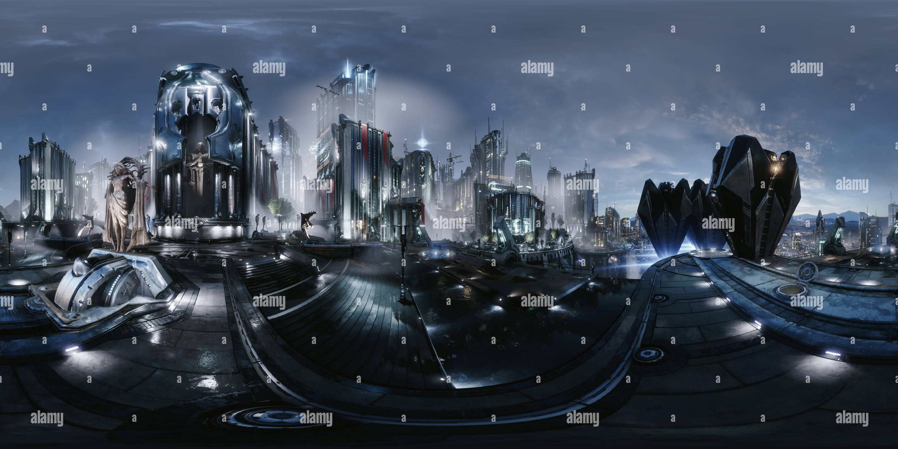 Sci fi world hi-res stock photography and images - Alamy