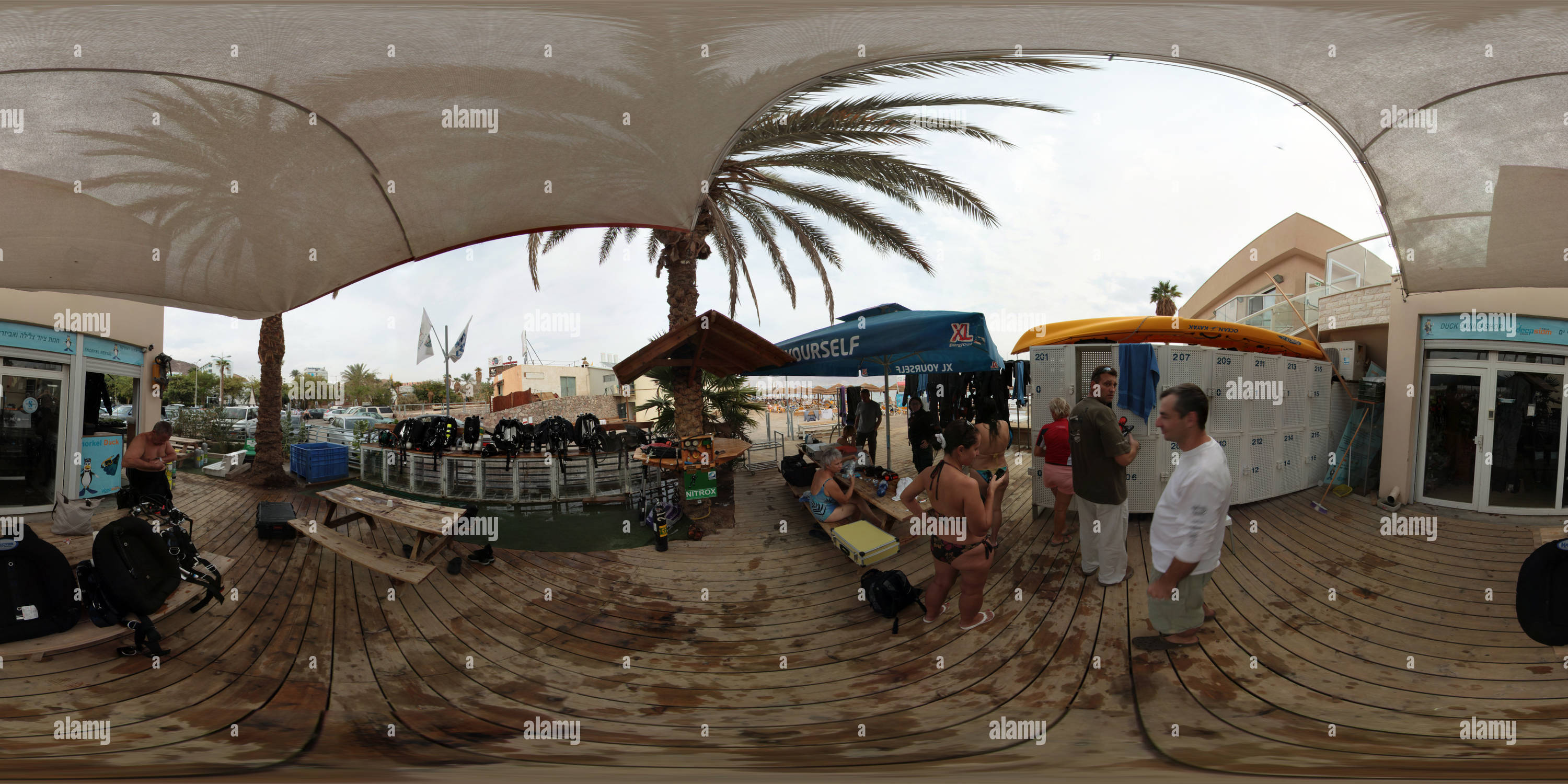 360° view of Dive centre TecZone - Alamy