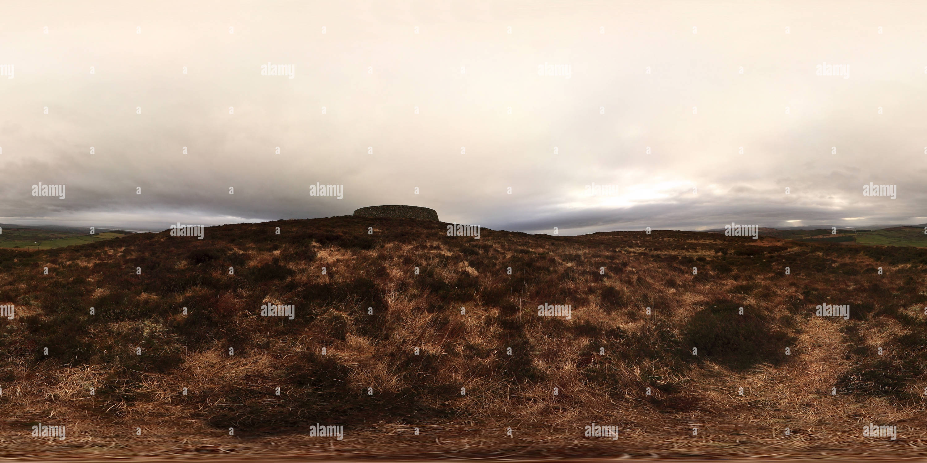 360° view of Grianan of Aileach - Alamy