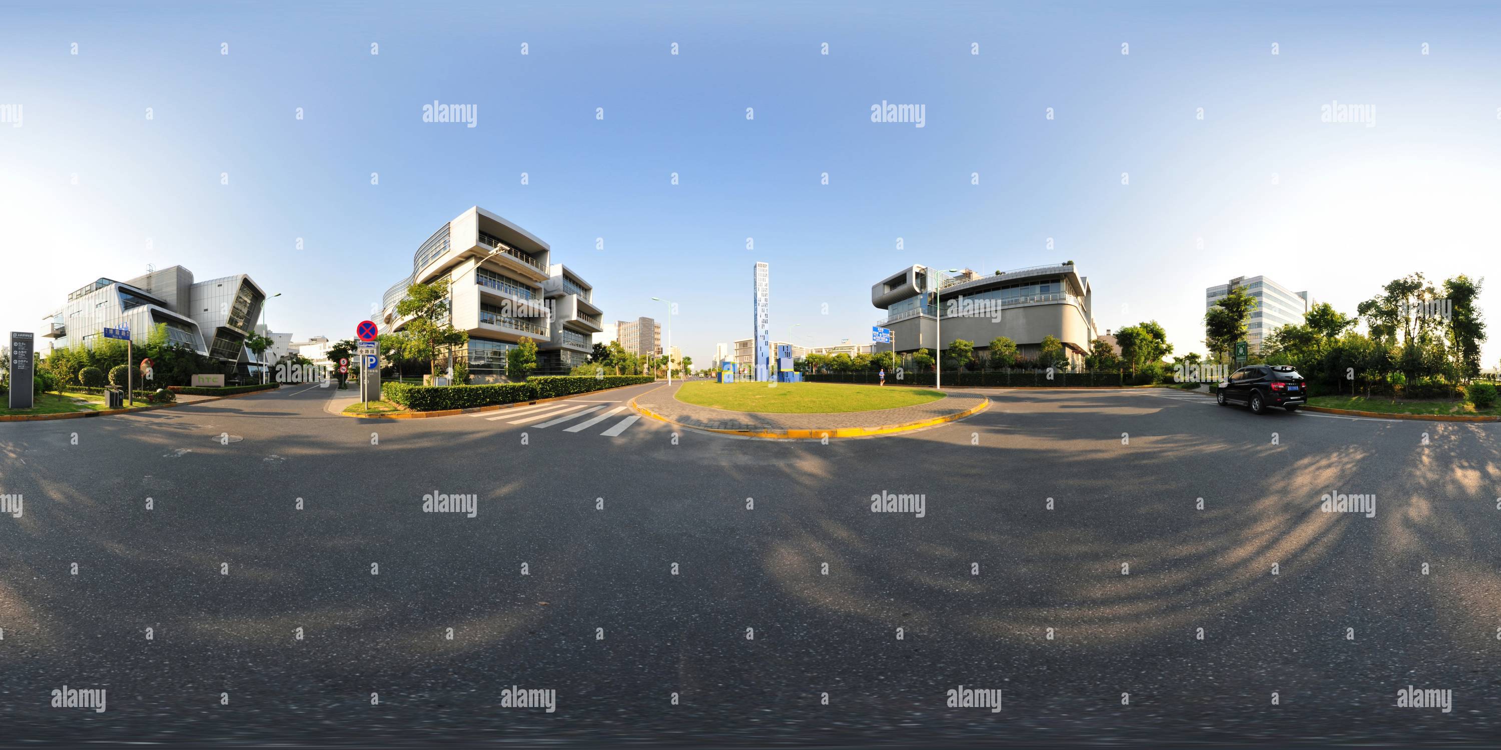 360° view of Pudong Software Park 浦东软件园 (001 - Alamy