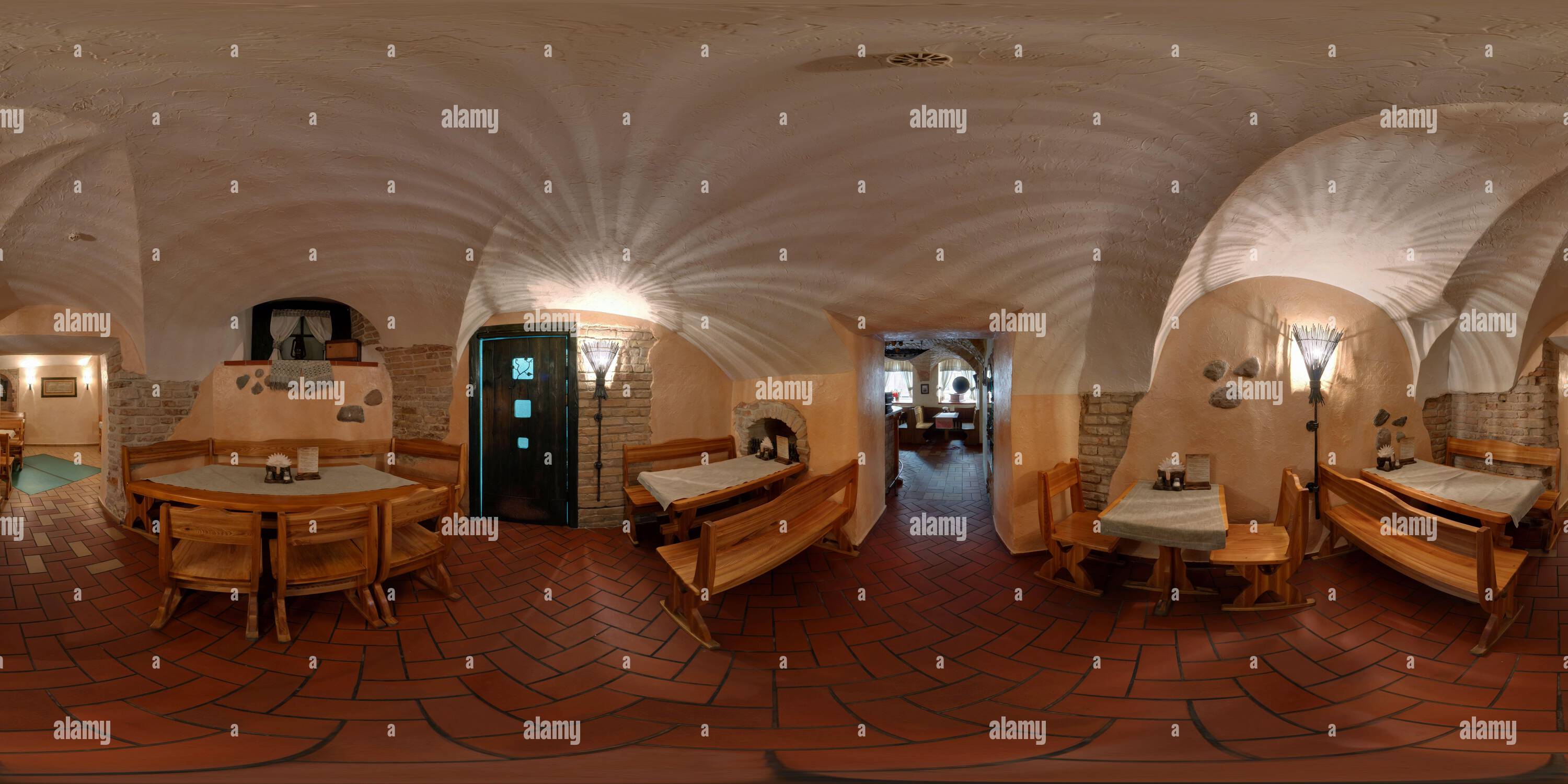 360° view of Full seamless 360 panorama in equirectangular spherical ...
