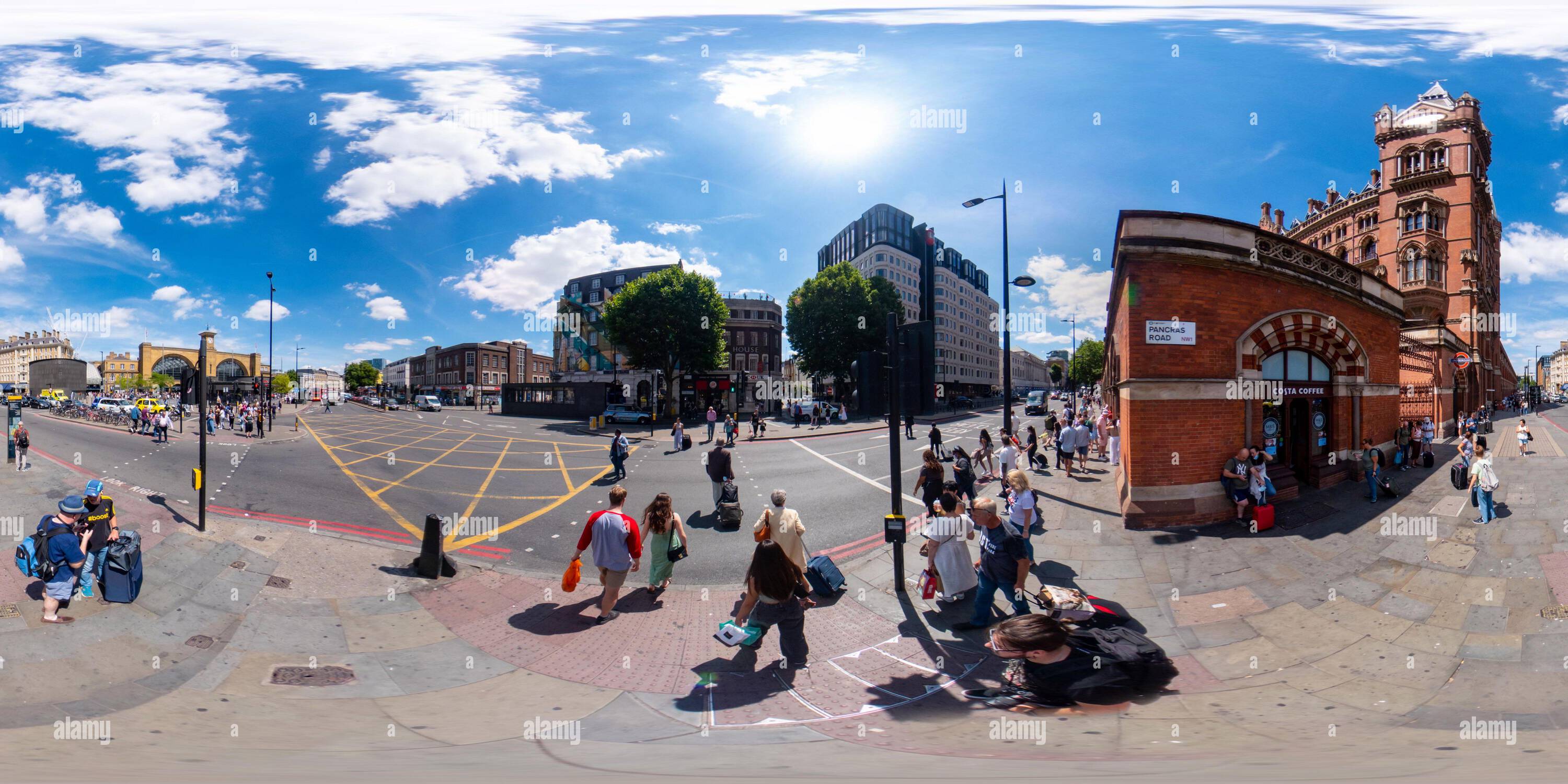 360° view of 360 photo Pancras Road London - Alamy