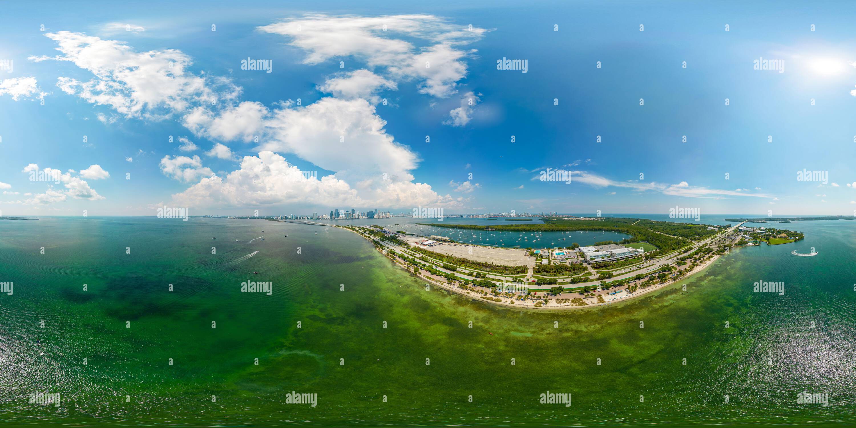 Miami key biscayne 360 vr hi-res stock photography and images - Alamy