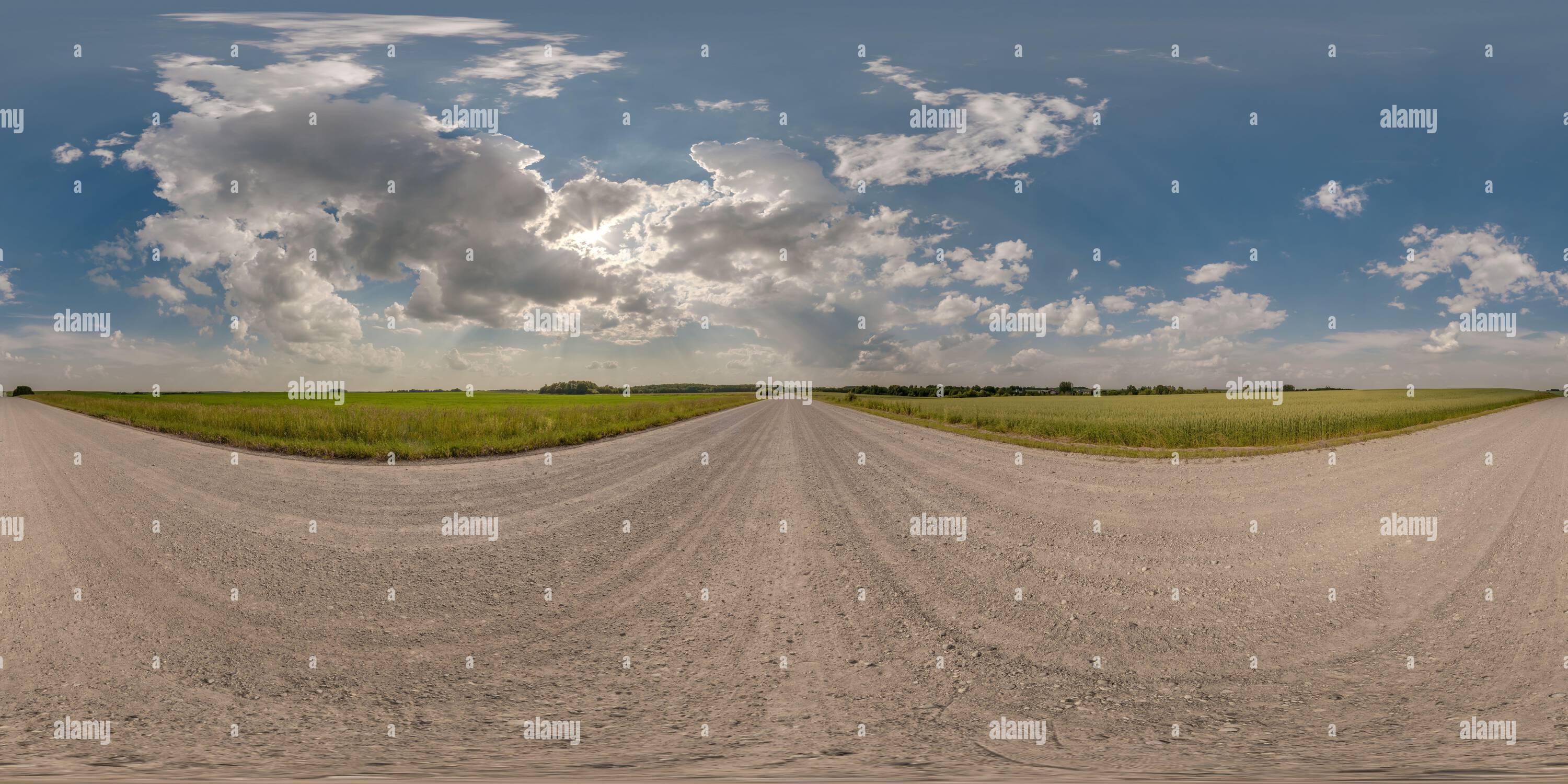 360° view of full seamless spherical hdri 360 panorama view on no ...