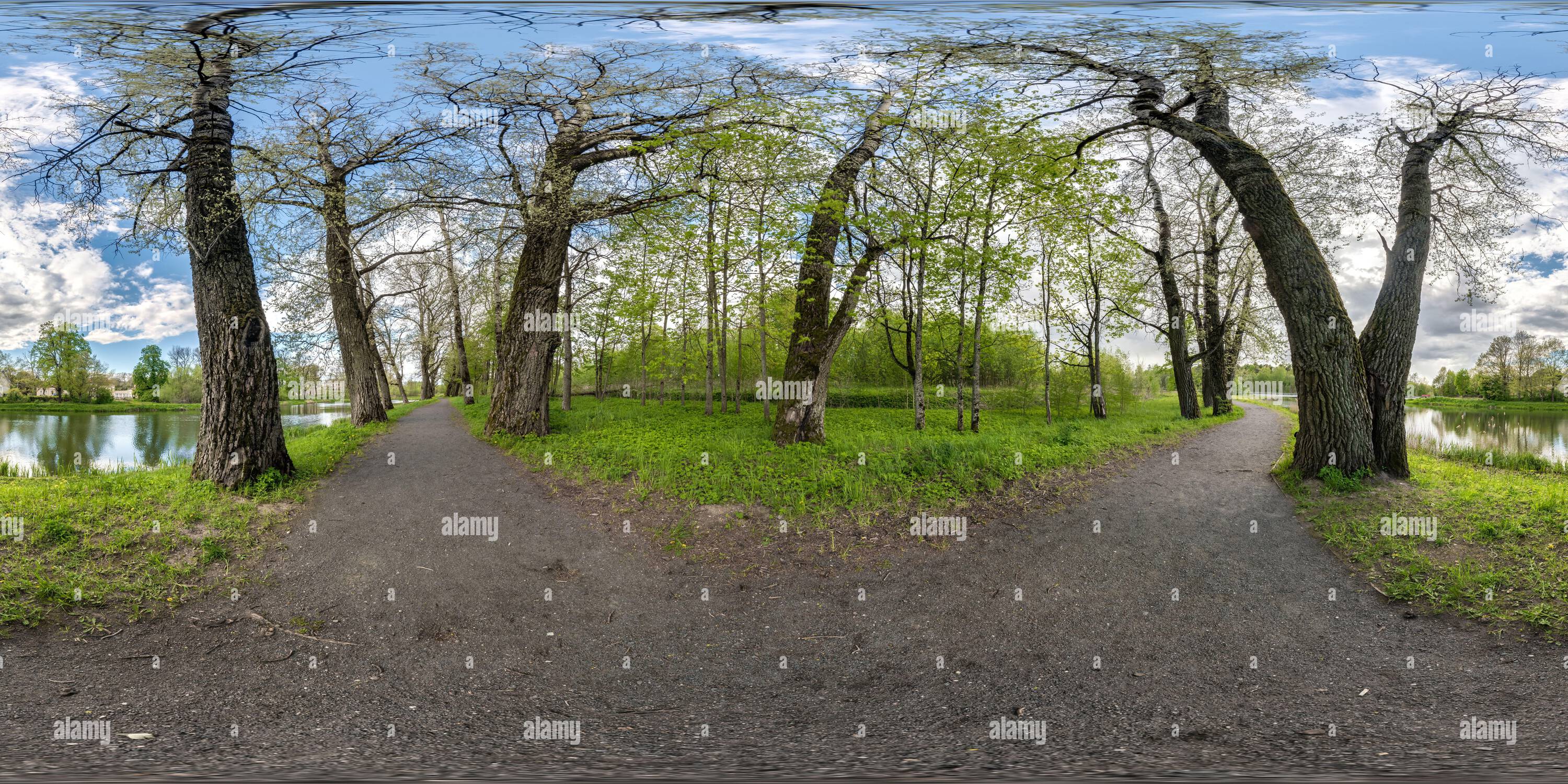 360° view of full seamless spherical 360 hdri panorama view on ...